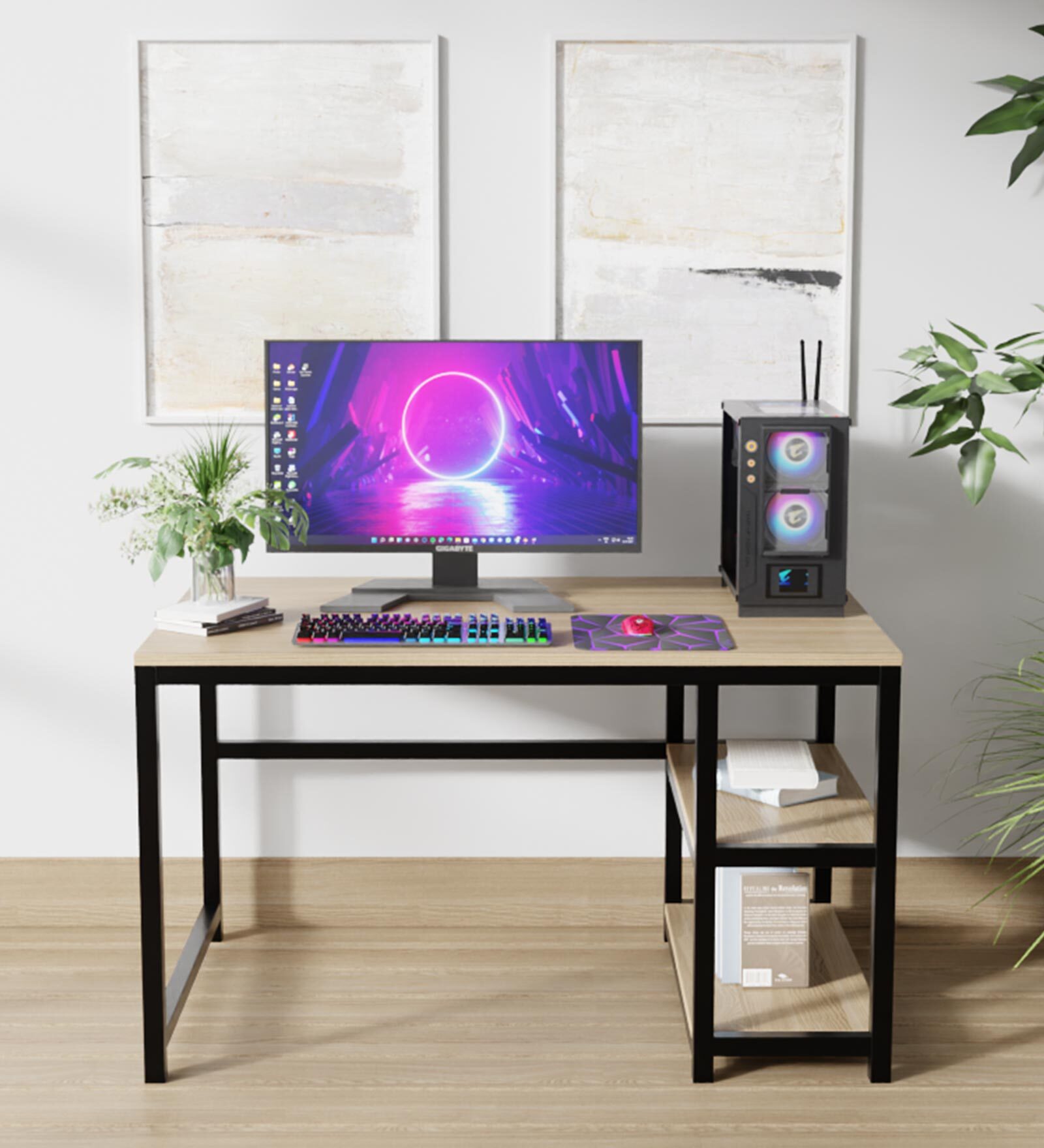 Buy Carter Workstation In Beige Finish at 41% OFF by Riyan Luxiwood ...