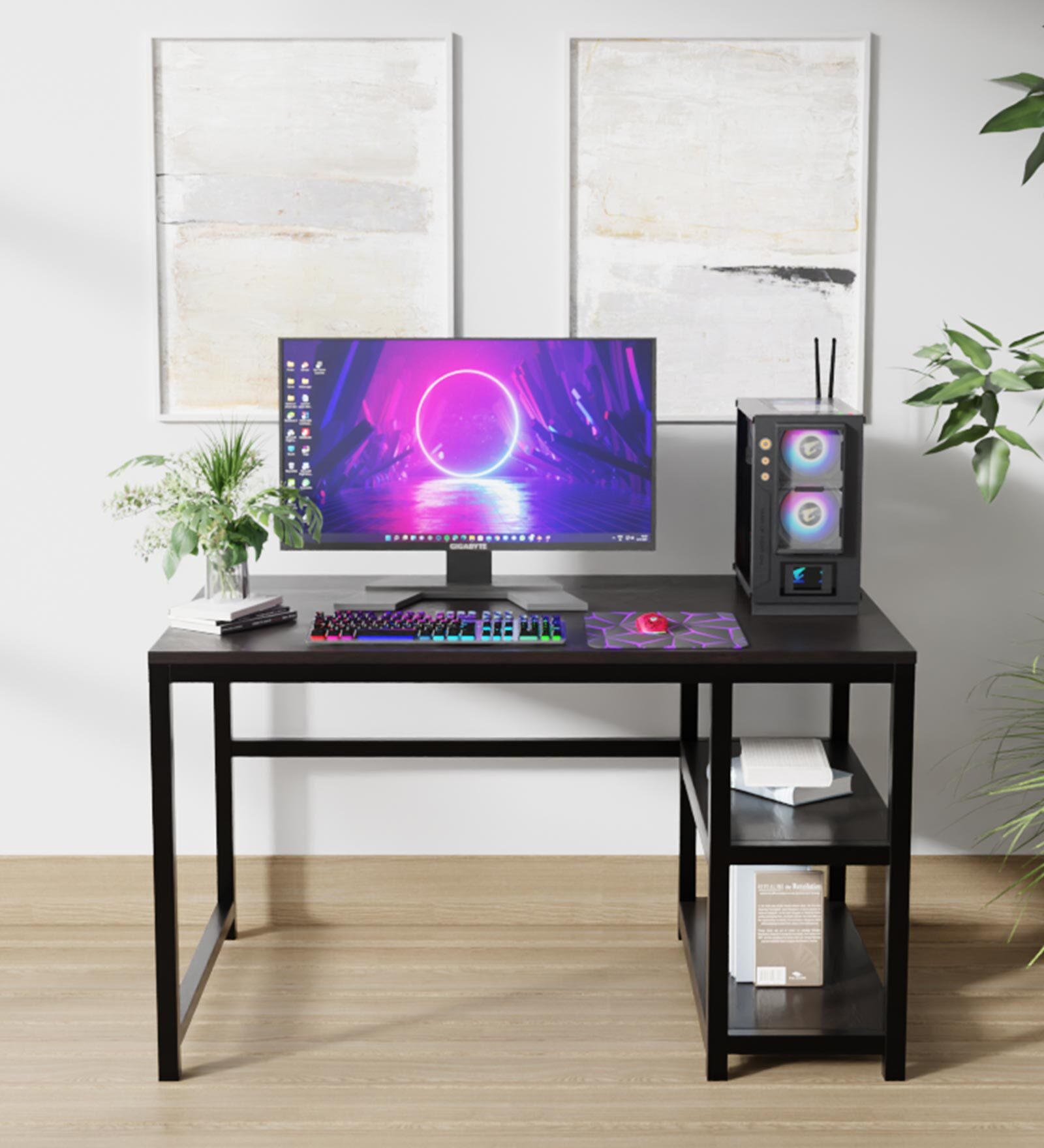 Buy Carter Workstation In Brown Finish at 41% OFF by Riyan Luxiwood ...