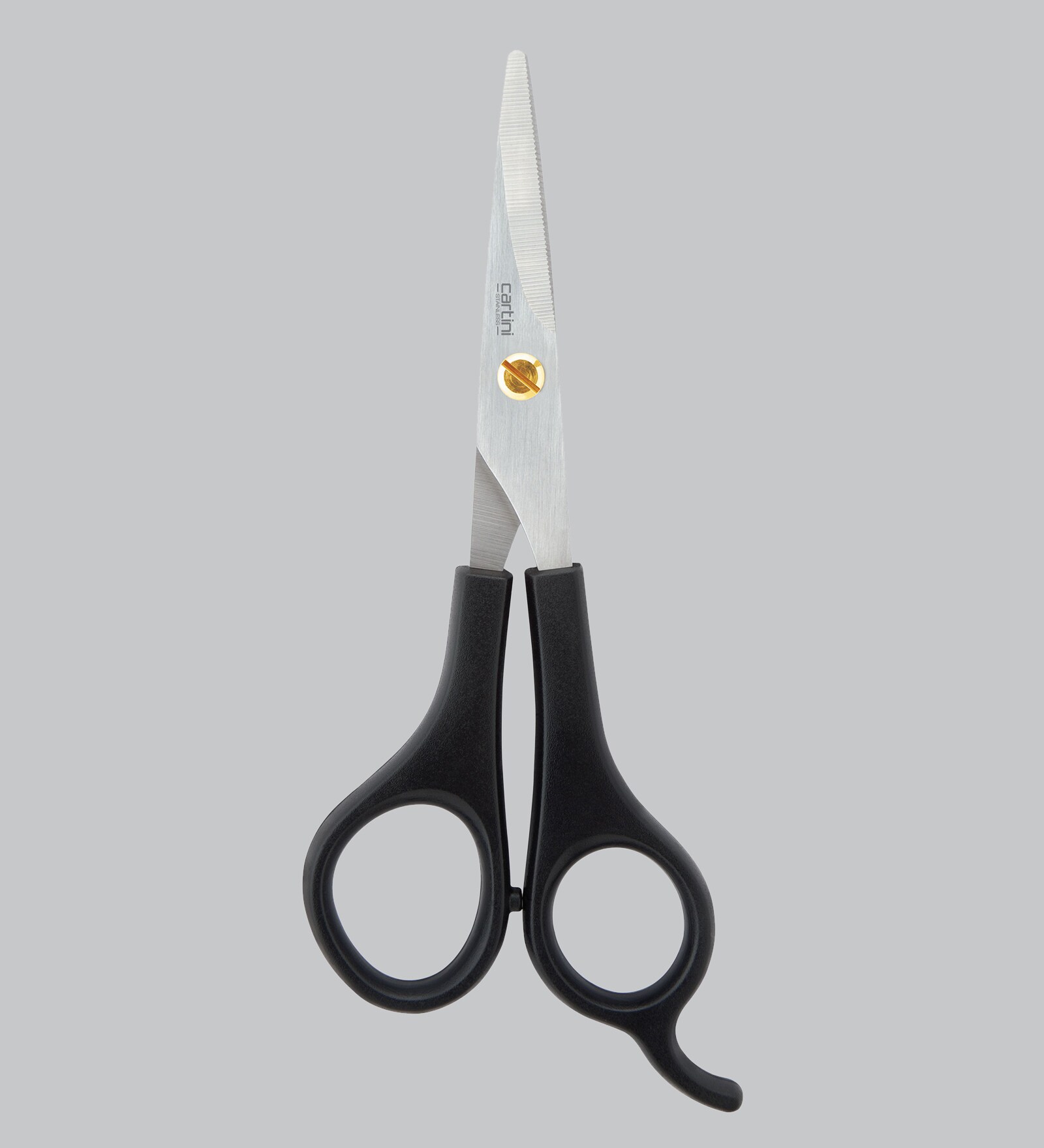 Buy Cartini Saloon Cut Scissors Small ,Stainless Steel, 154 MM Online ...