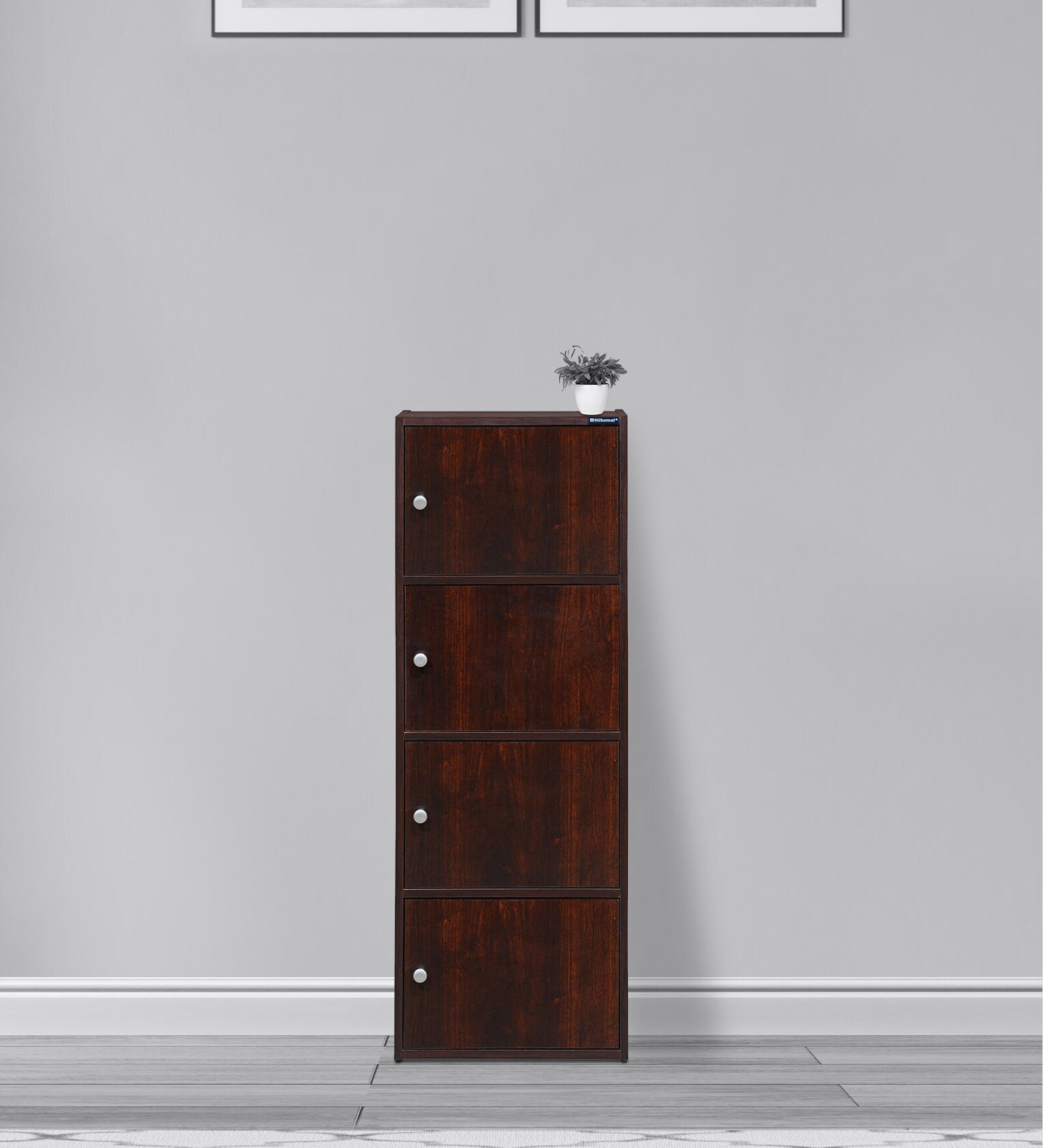 Buy Cary File Cabinet in Walnut Finish at 52% OFF by Nilkamal | Pepperfry