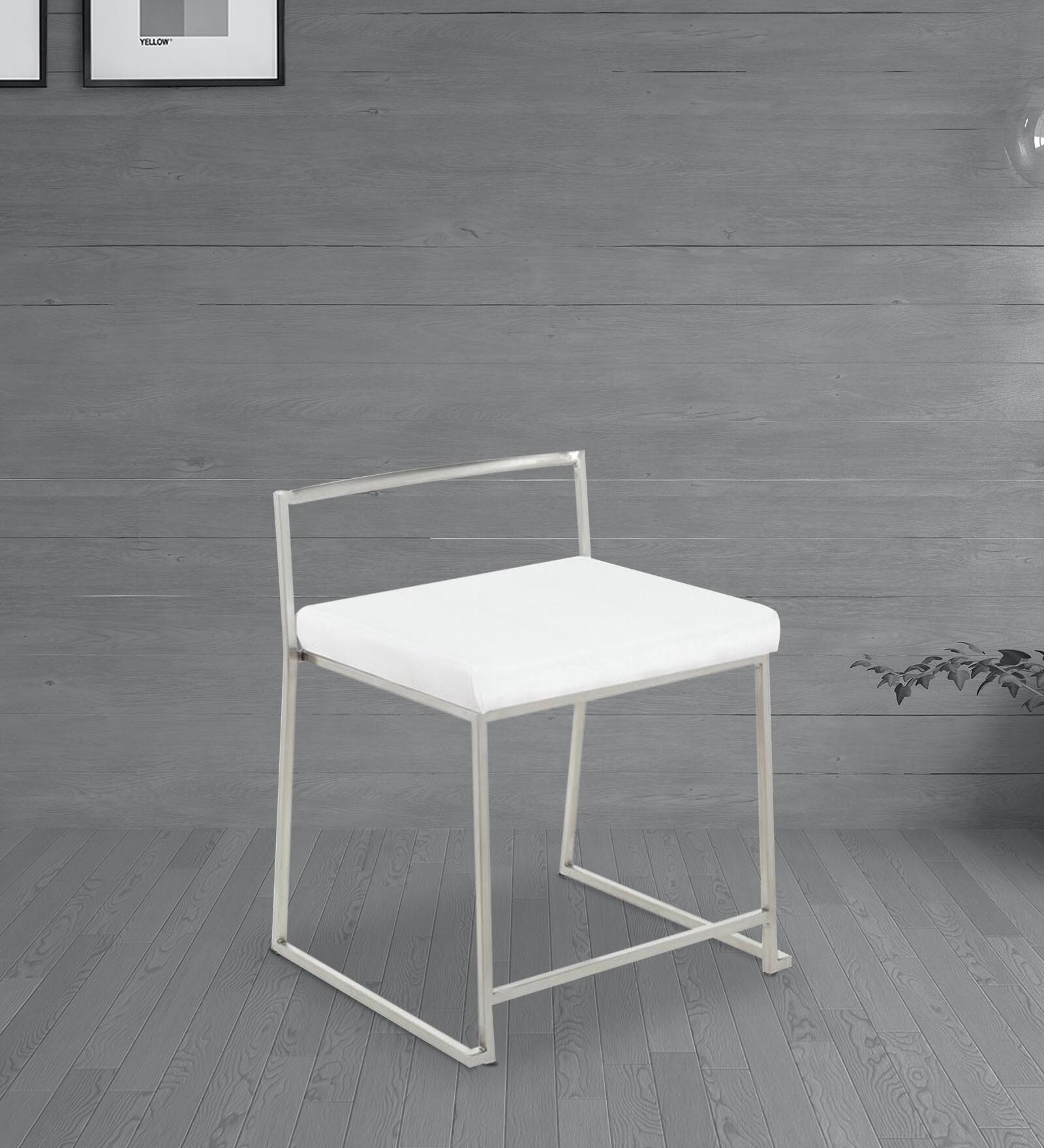 Buy Caver Bar stool in White Colour at 50% OFF by Furncasa | Pepperfry