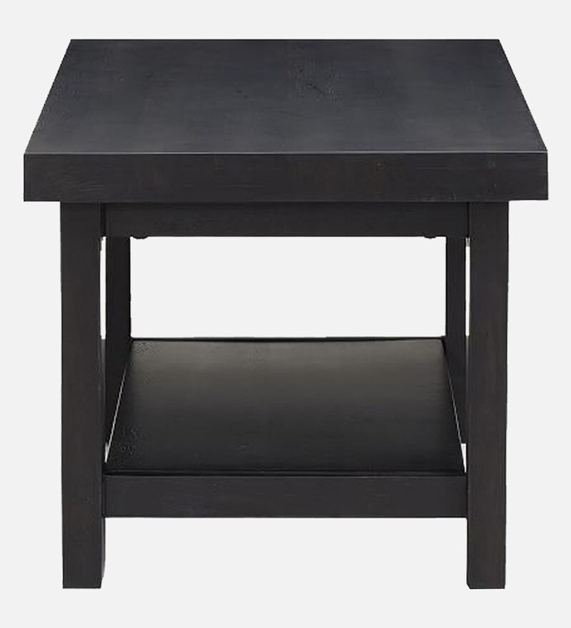 Buy Caisson Coffee Table In Black Finish By Expressionist By Mohanbir ...