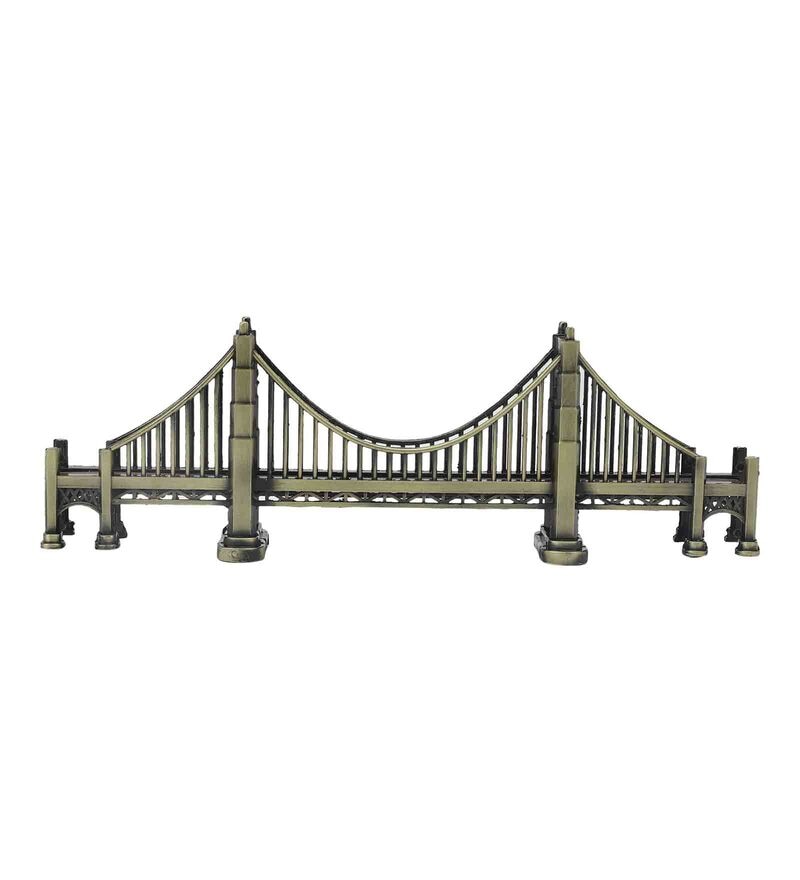 Buy California Golden Gate Bridge Metal Showpiece Online - Monuments ...