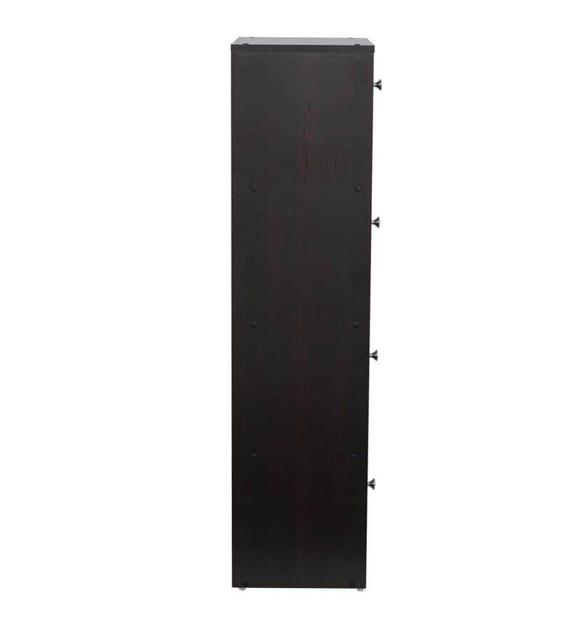 Buy Cary Book Case in New Wenge Finish by Nilkamal Online - Modern Book ...