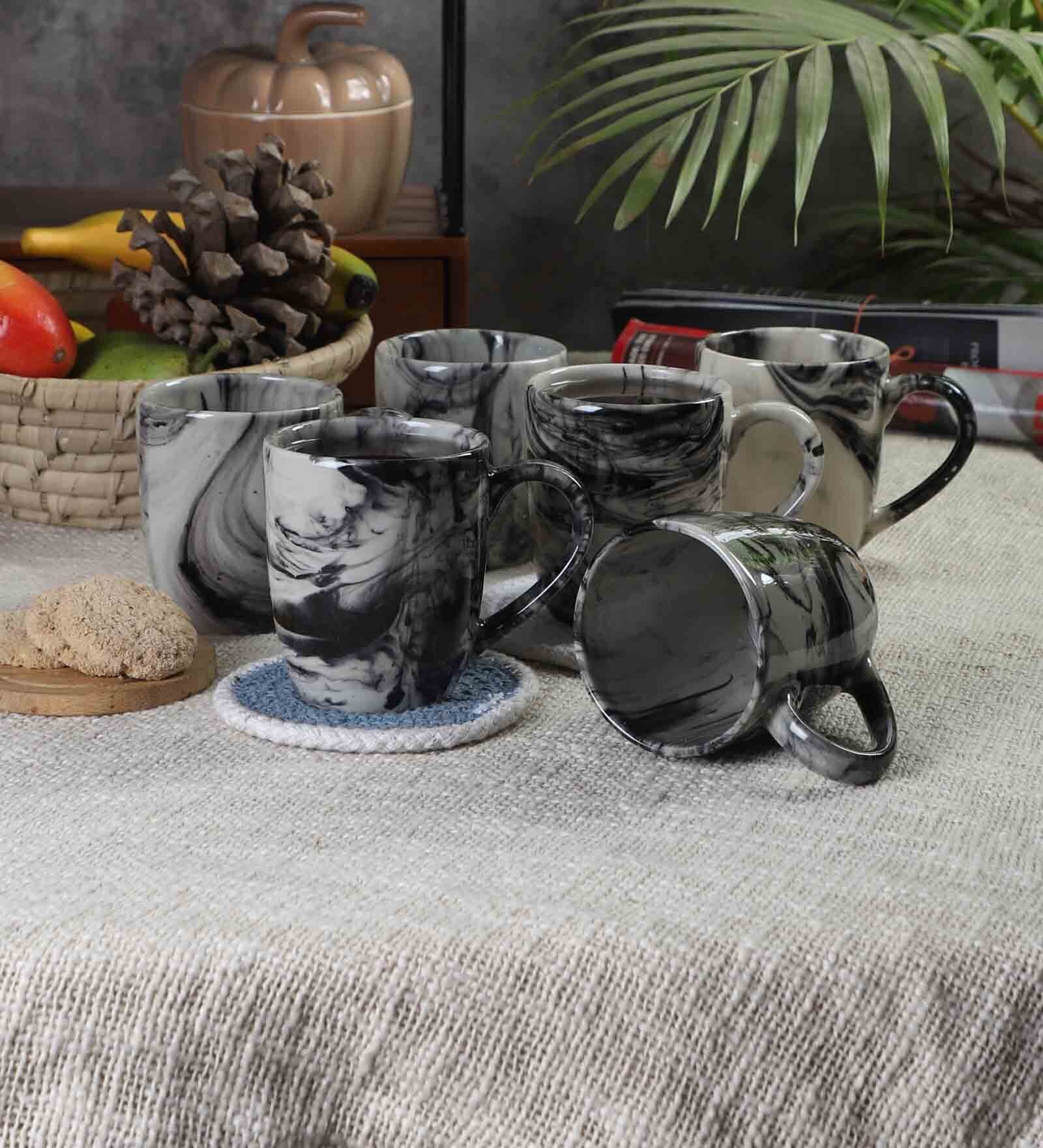 Buy 250 ML Multi Ceramic (Set of 7) Mugs at 65% OFF by Cdi | Pepperfry