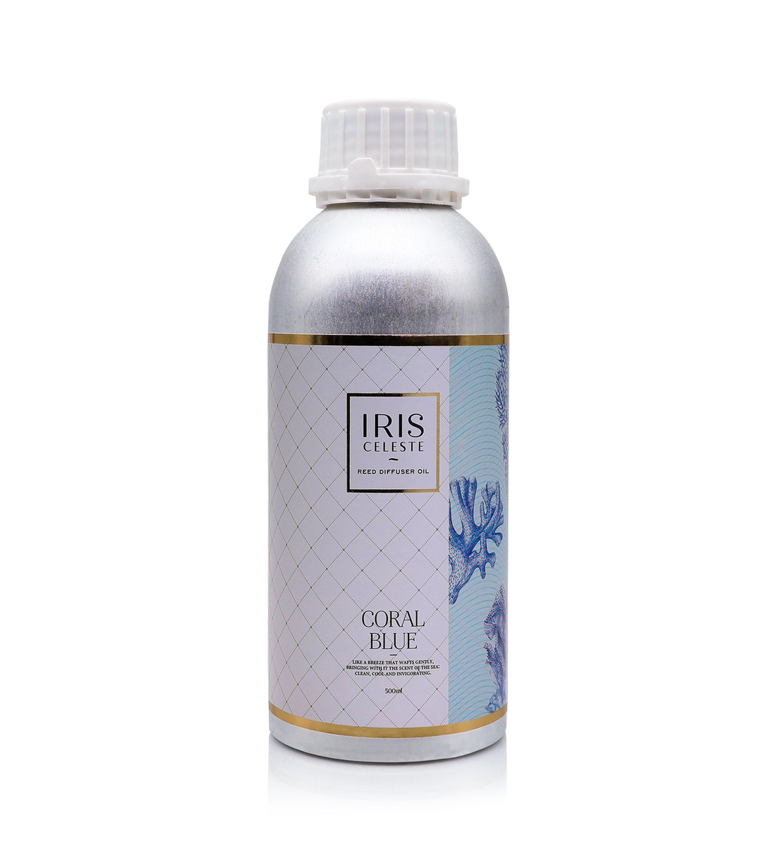 Buy Celeste Coral Blue 500ml Reed Diffuser Oil by Iris at 15% OFF by Iris | Pepperfry