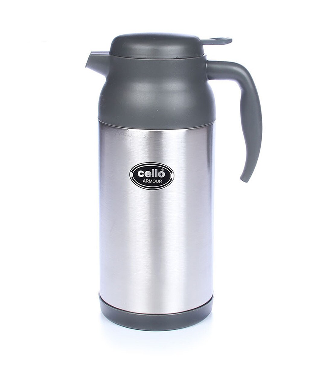 Buy Cello Armour Stainless Steel Flask (800 Ml) Grey Online - Jugs ...