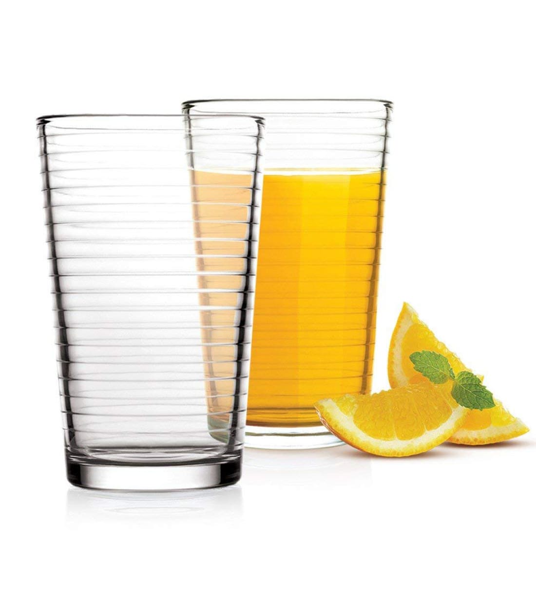 Buy Cello Reno Glass Set, 225ml, Set of 6, Clear Online - Glass - Glass ...