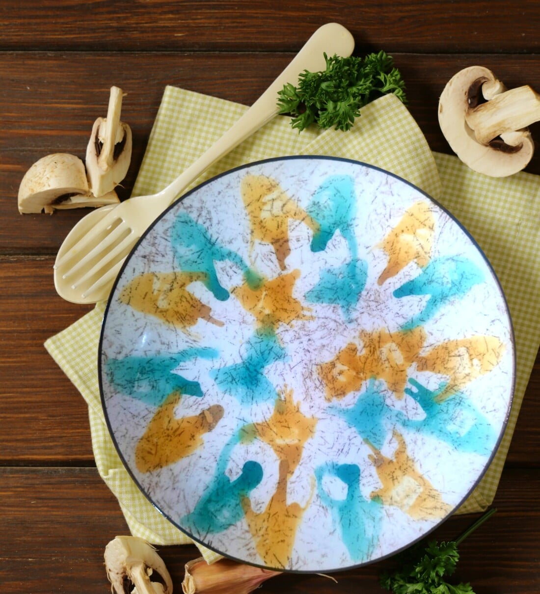 Buy Ceramic Multicolour Quarter/Snack Plate (Set of 2 ) By Maatikosh at ...