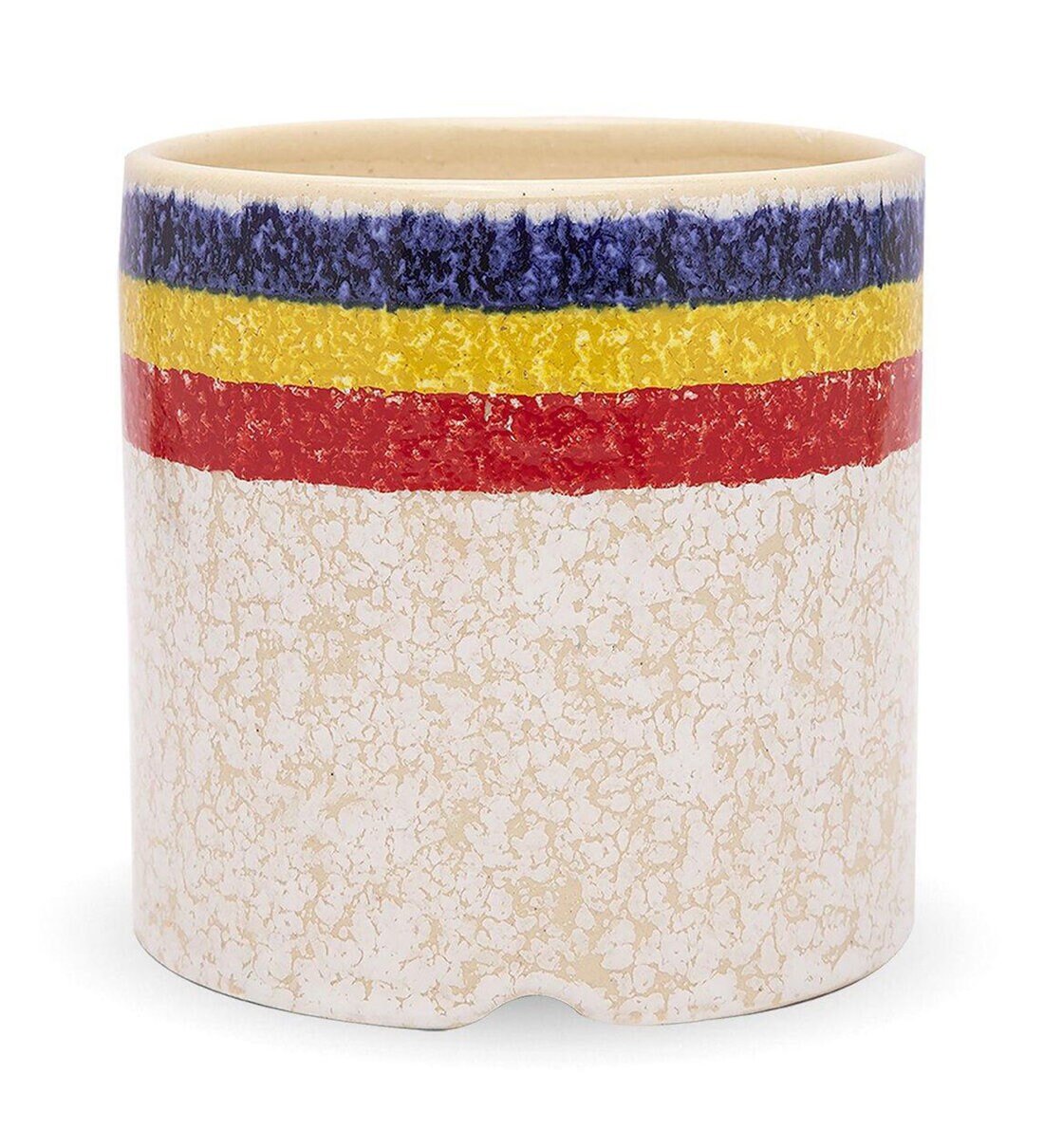 Buy Ceramic Three Stripe Planter By Market 99 Online - Desk Pots - Pots ...