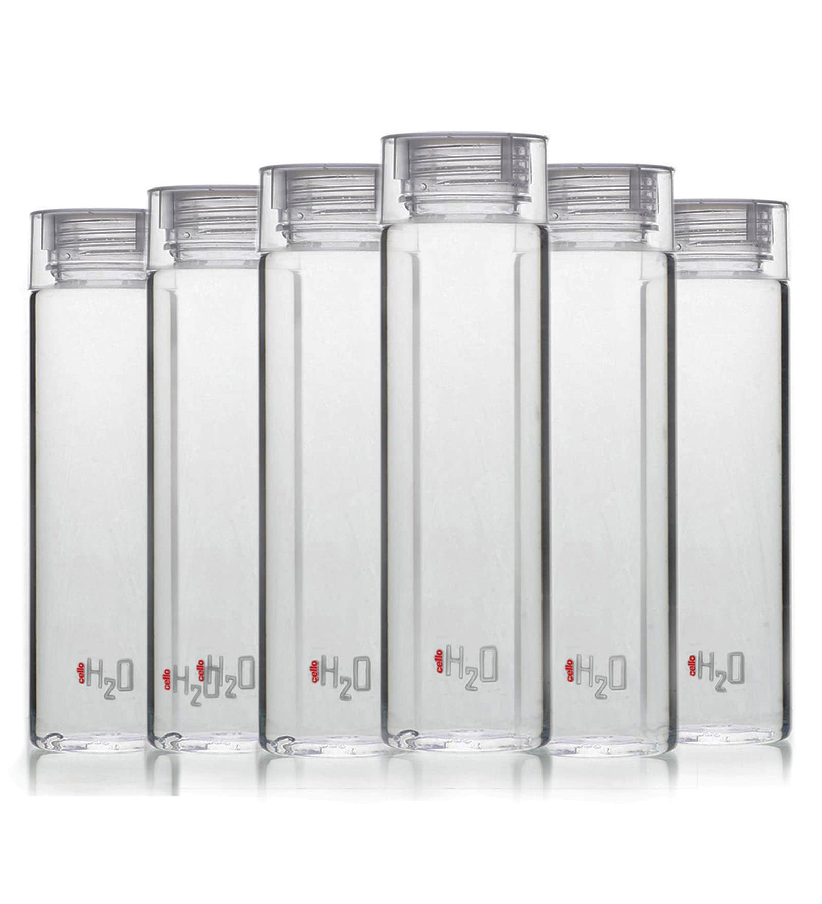 Buy Plastic Black 1000 ML Bottle- Set Of 6 Online - Plastic Bottles ...