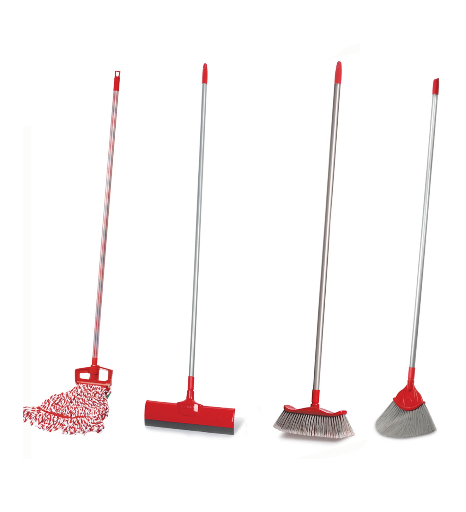 Buy Cello Kleeno Red Home Cleaning Combo - Set of 4 Online - Fry Pans ...