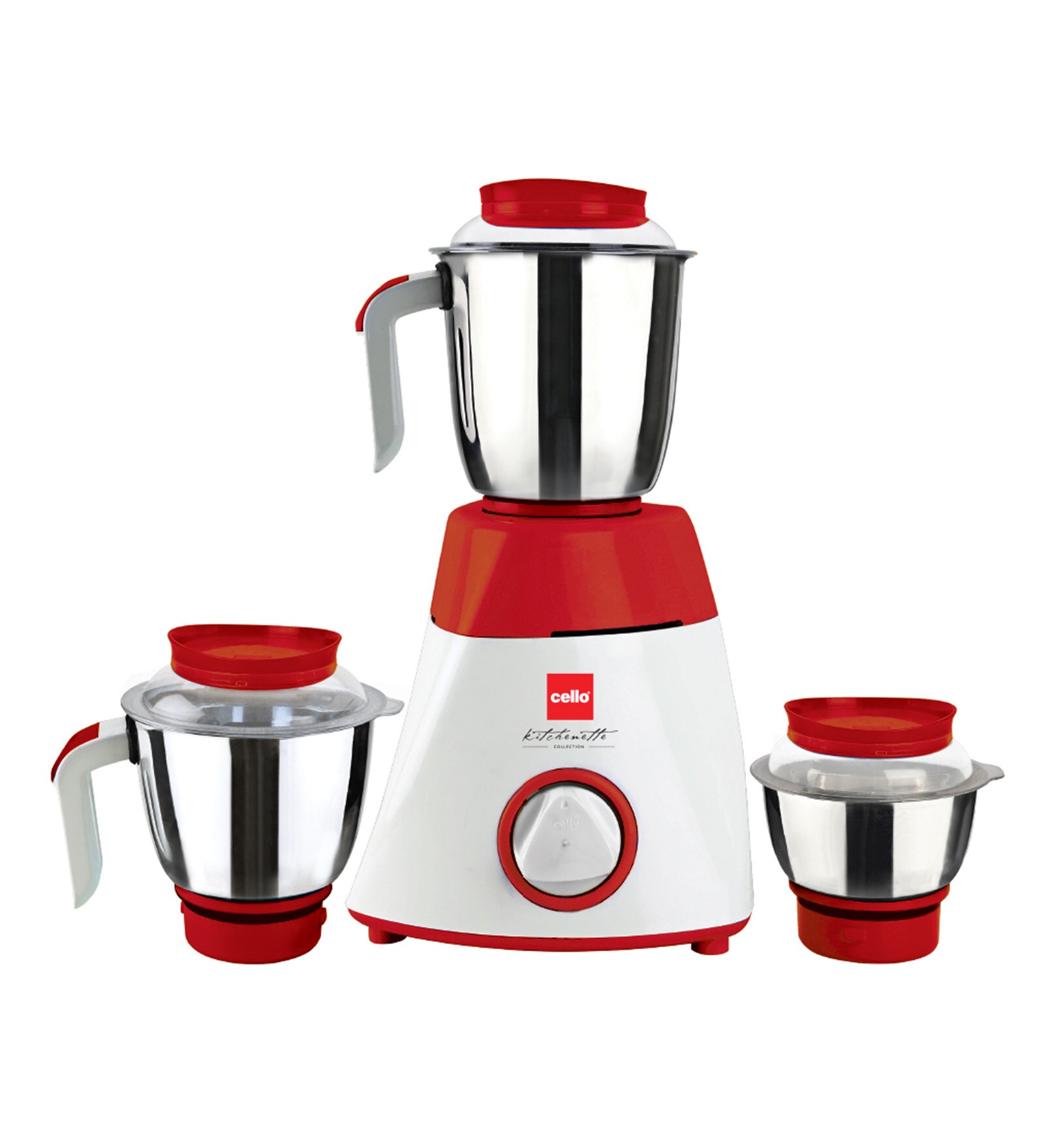 Buy Cello 3 Jars 750W White Mixer Grinder (Model No: SAFARI 750) Online ...