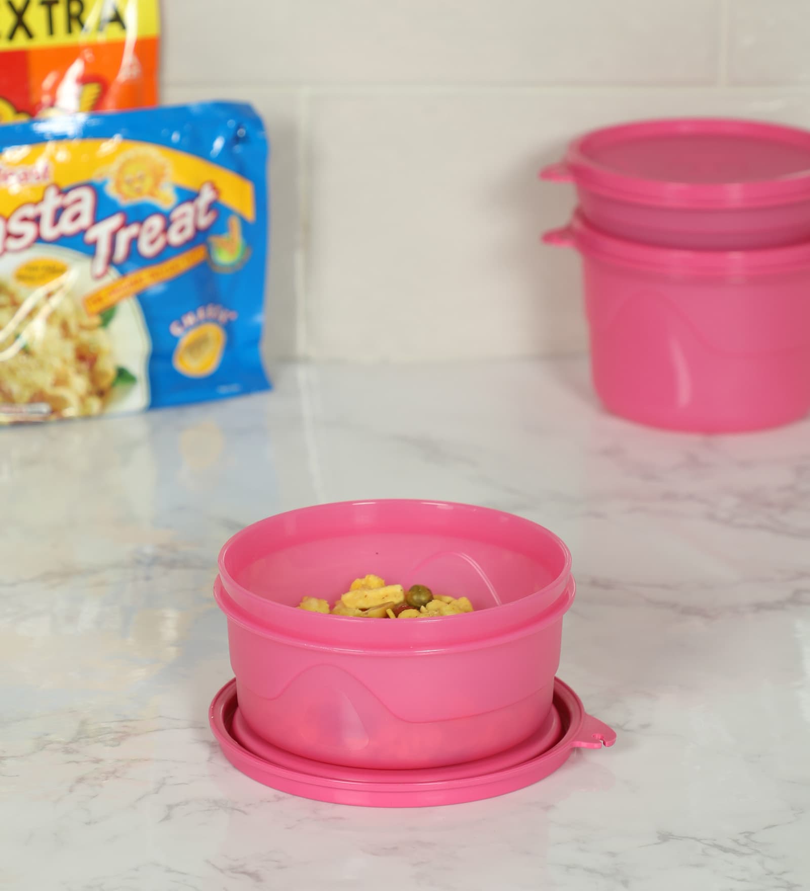 Buy Cello Max Fresh Club Polypropylene Container Set, 3-Pieces, Pink at ...