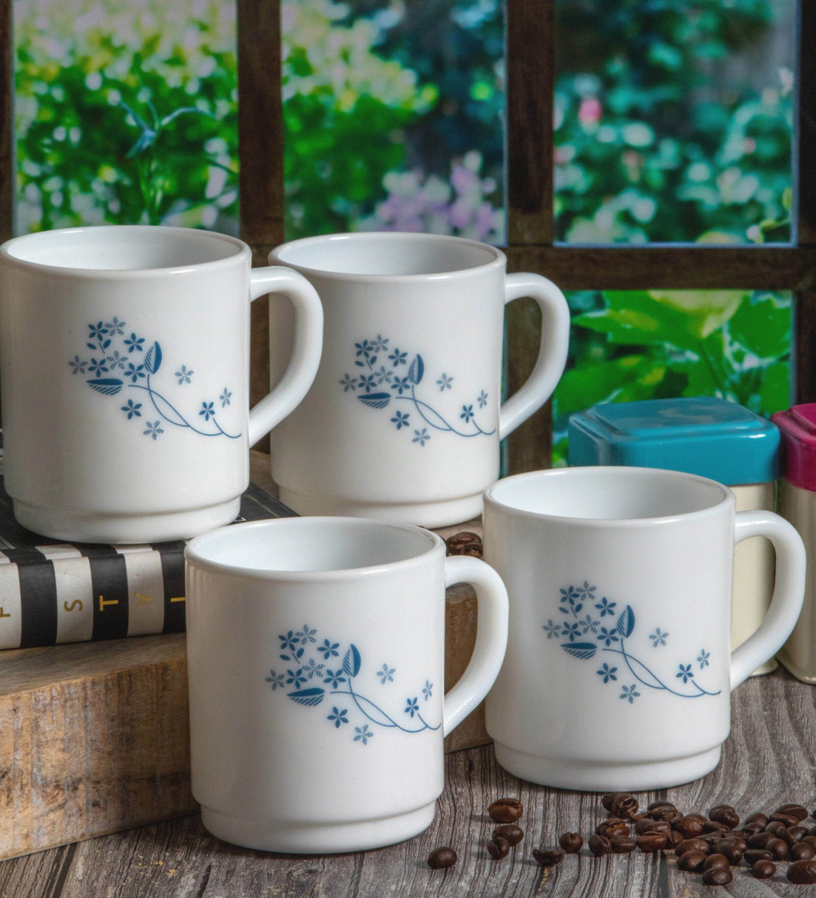 Buy Cello Opalware Roma Coffee Mug (Set of 4pcs) at 5% OFF by Cello ...