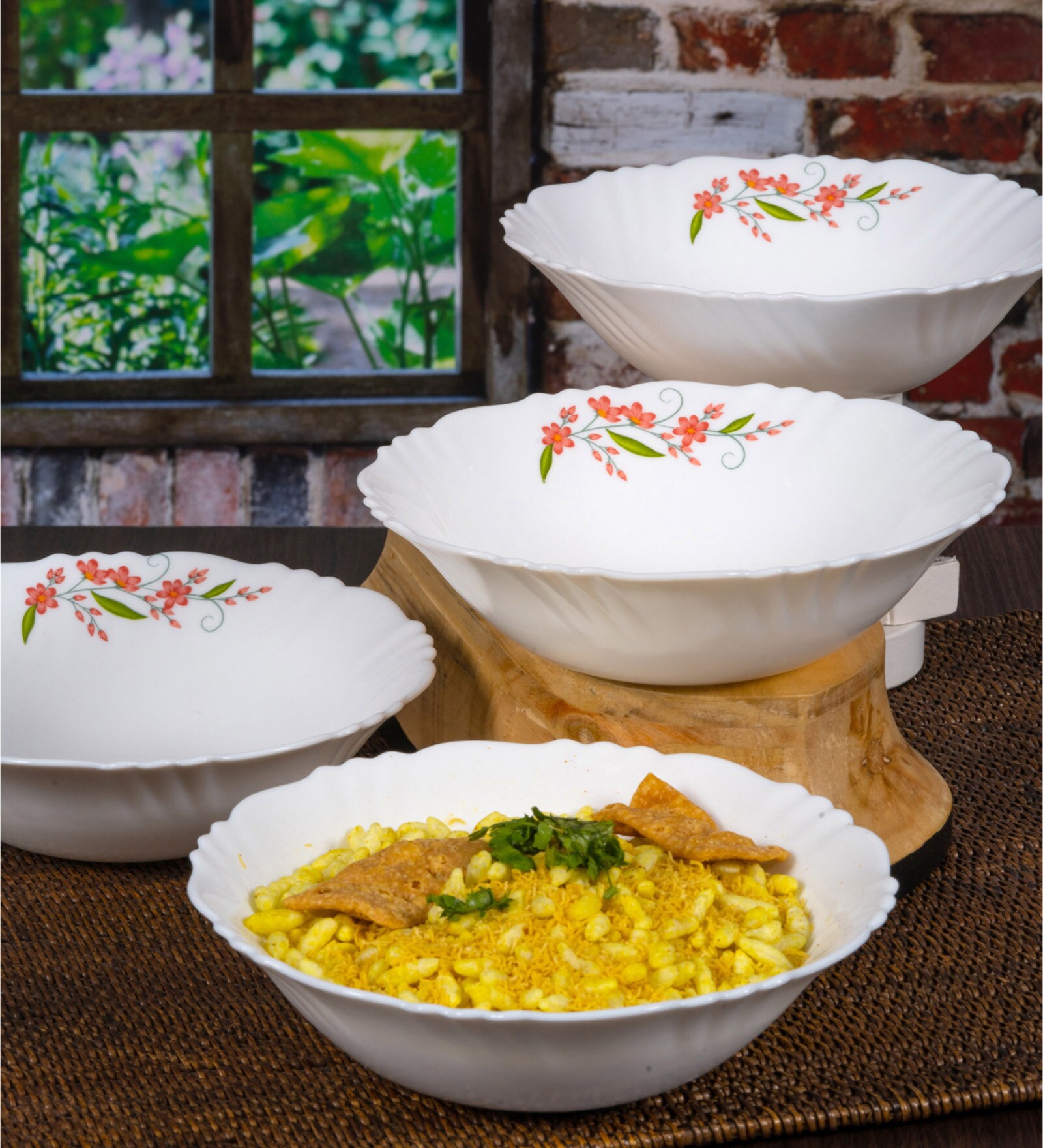 Buy Cello Opalware Snack Bowl Set (set of 6pcs) at 100% OFF by Cello ...