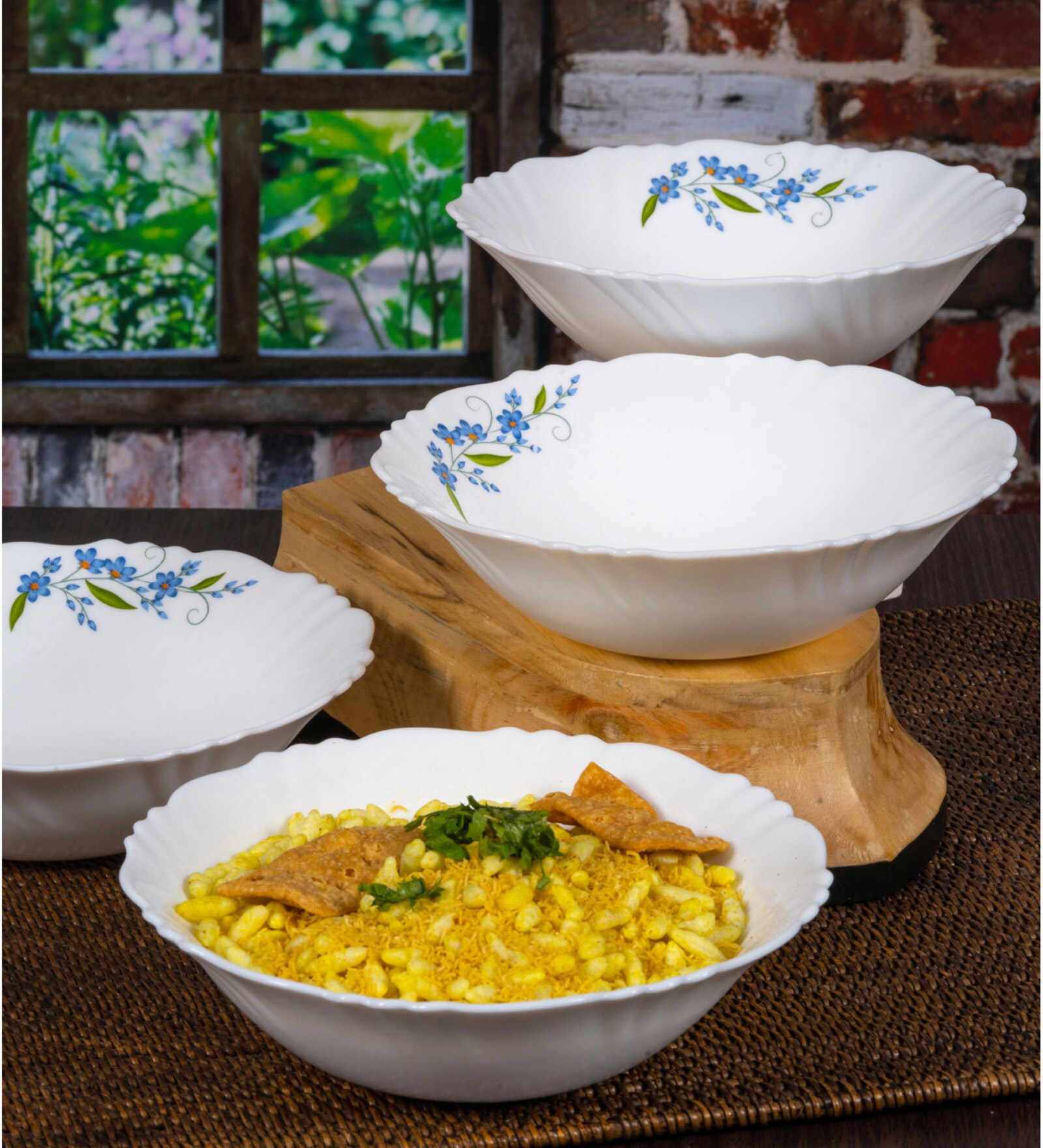 Buy Cello Opalware Snack Bowl Set (set of 6pcs) at 100% OFF by Cello ...