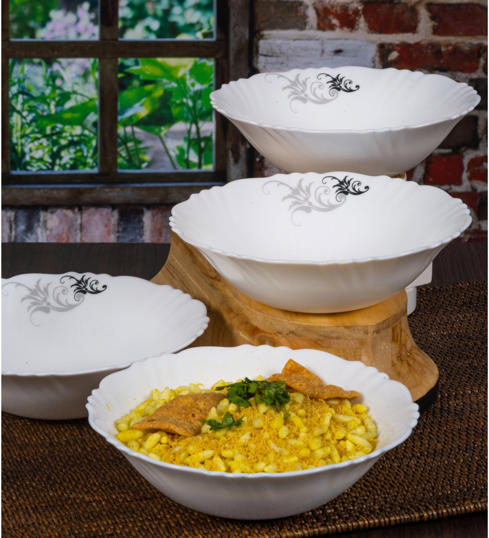 Buy Cello Opalware Snack Bowl Set (set of 6pcs) at 100% OFF by Cello ...