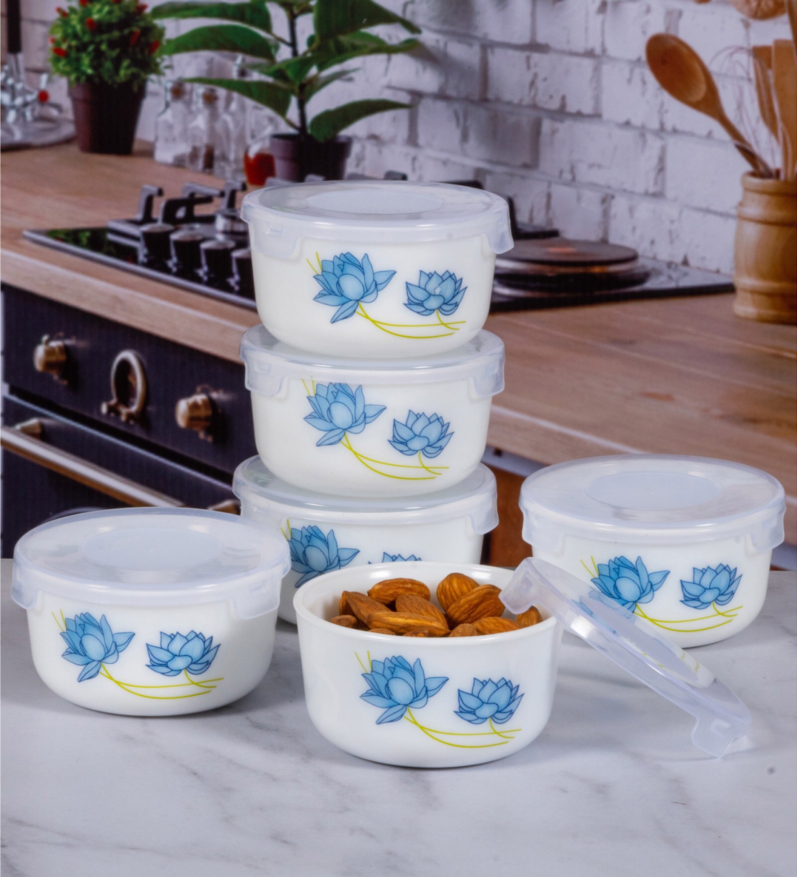 Buy Cello Opalware storage container with Lid (set of 12pcs) at 1% OFF ...