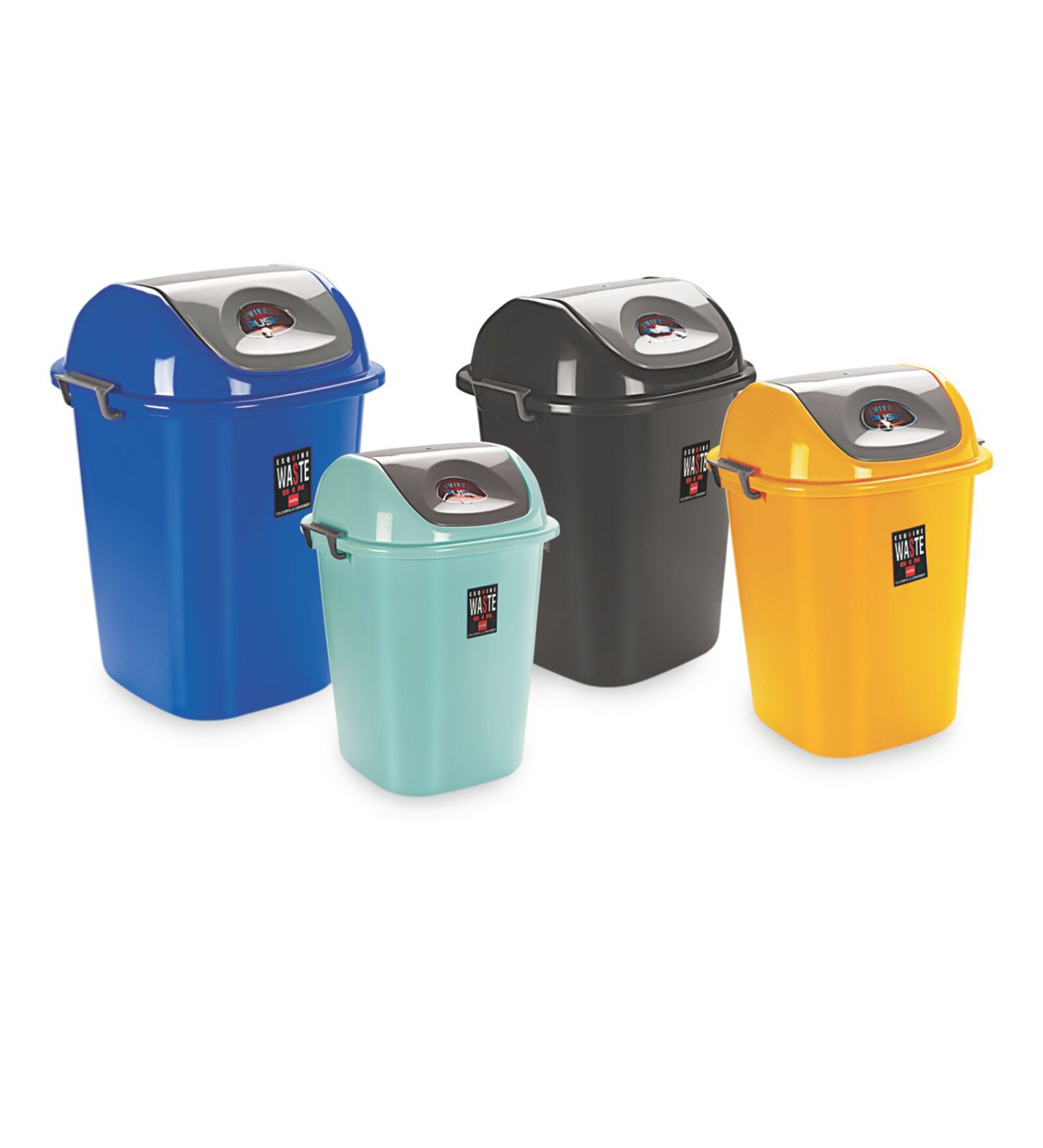 Buy Cello Esquire Multicolor Plastic 25 L Dustbin Online - Hot Priced ...