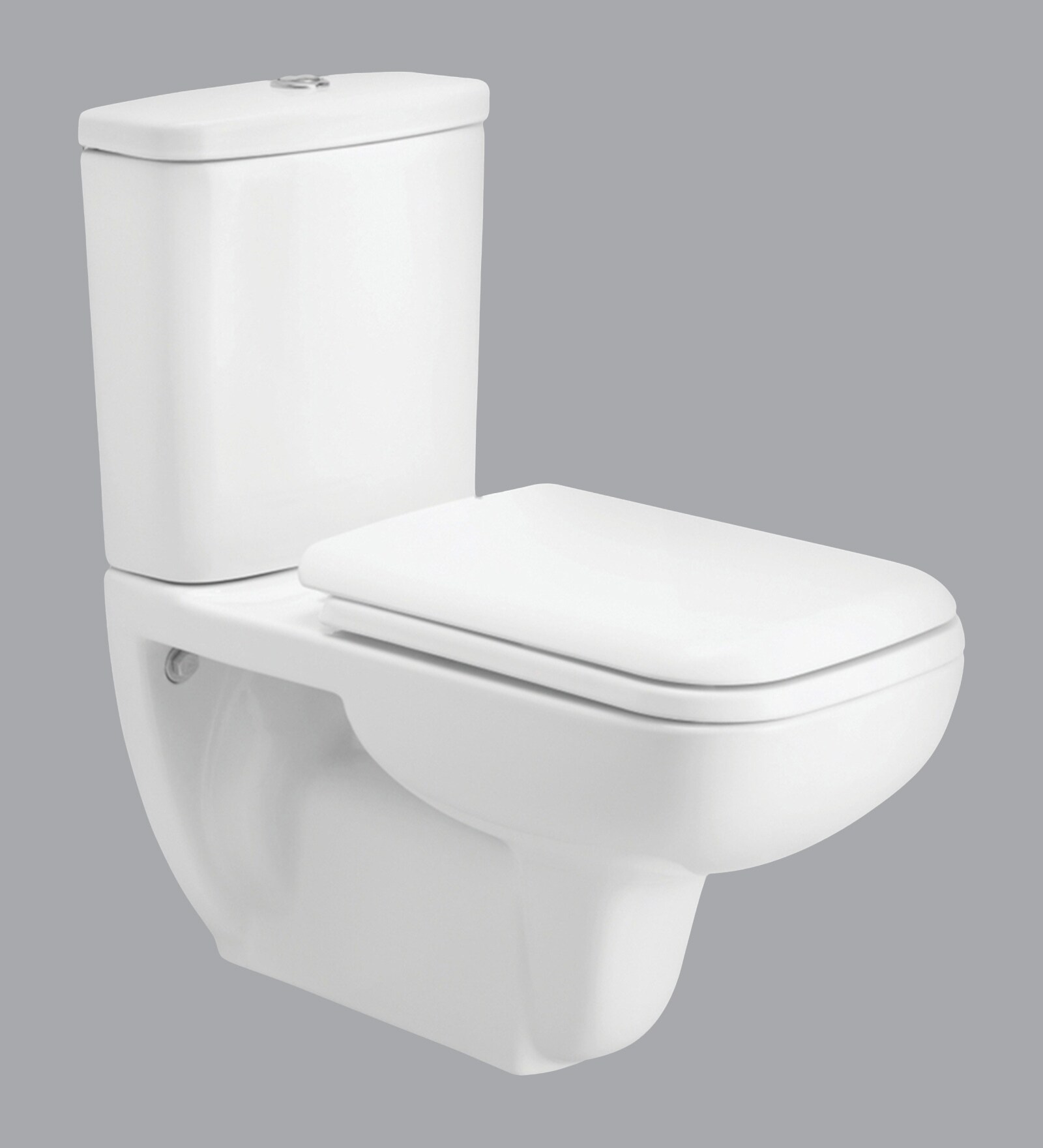 Buy Ceramic White P Trap Wall Mounted Commode (H: 30.2W: 26.2D: 14.6 ...