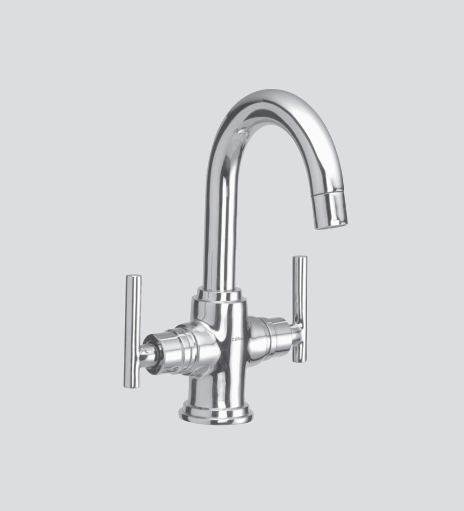 Buy Brass Basin Mixer Basin Tap In Chrome Finish (Model No: F2003461 ...