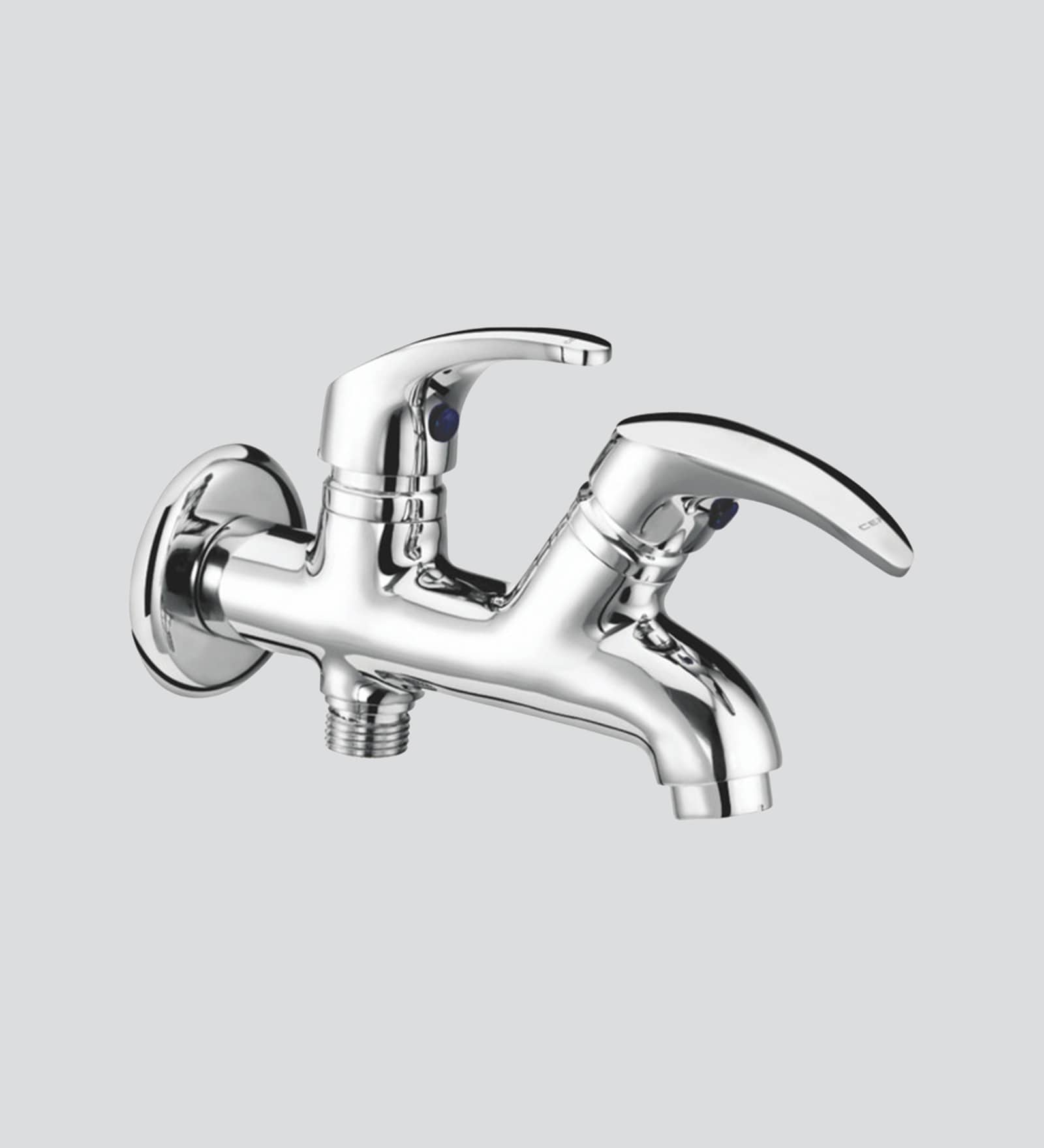 Buy Brass Bib Cock Bathroom Tap In Chrome Finish (Model No: F1001162 ...