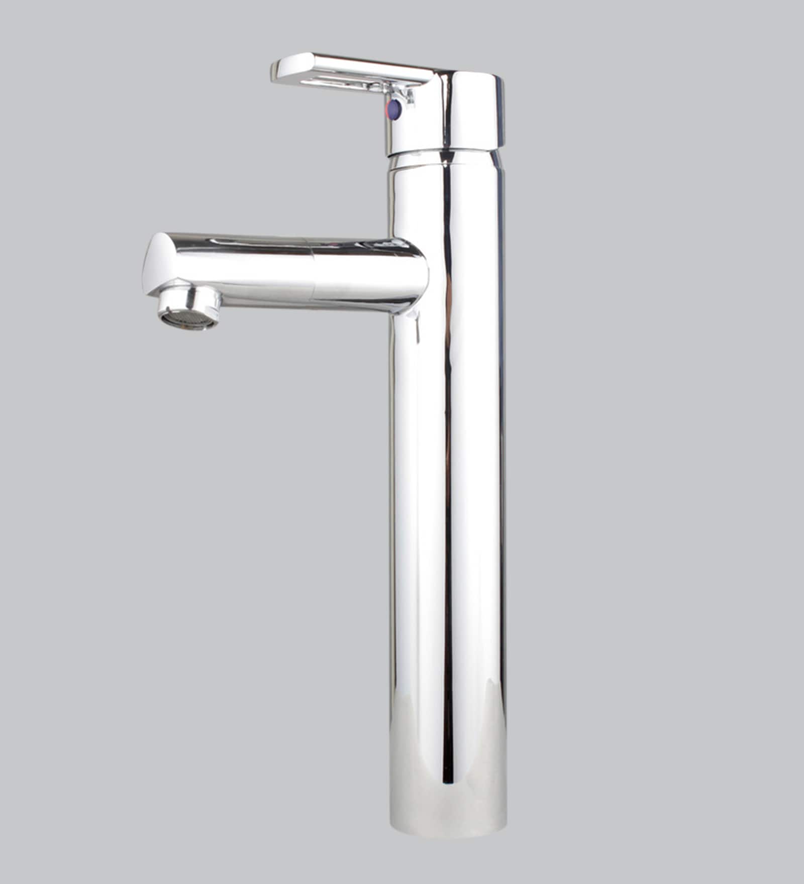 Buy Brass Chrome Plated Single Lever Basin Tap With 317 MM Extended ...
