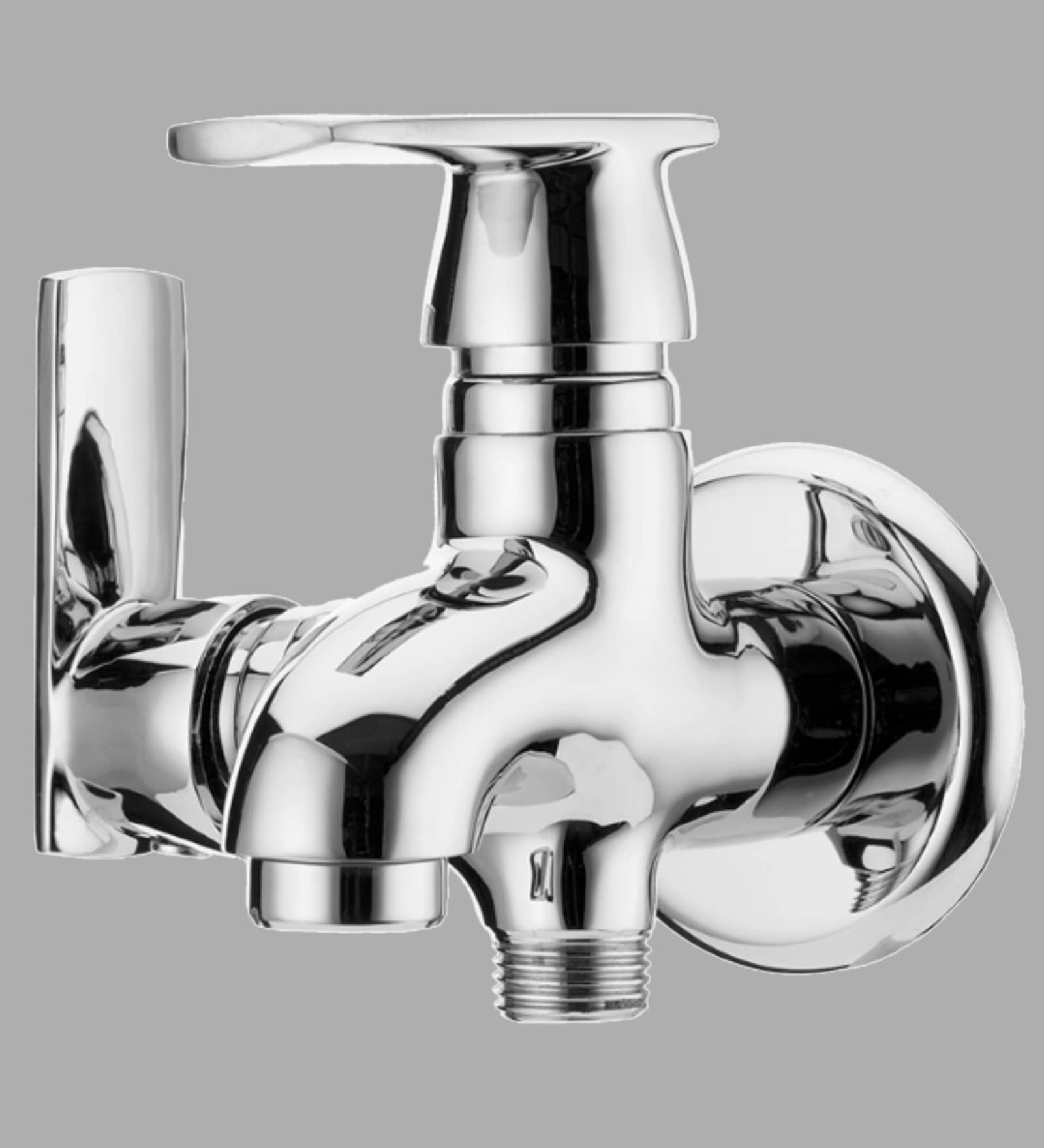 Buy Brass Bib Cock Bathroom Tap In Chrome Finish (Model No: F1003161 ...