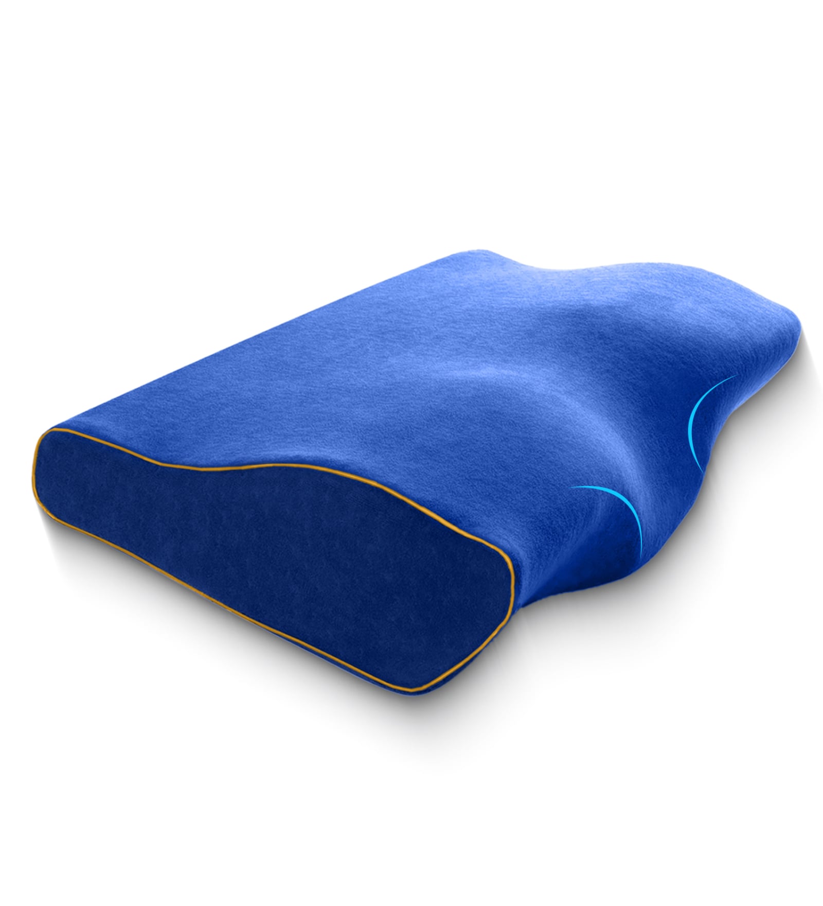 Buy Cervcial Gel Infused Pillow (20x13) With Velvet cover at 36% OFF by ...