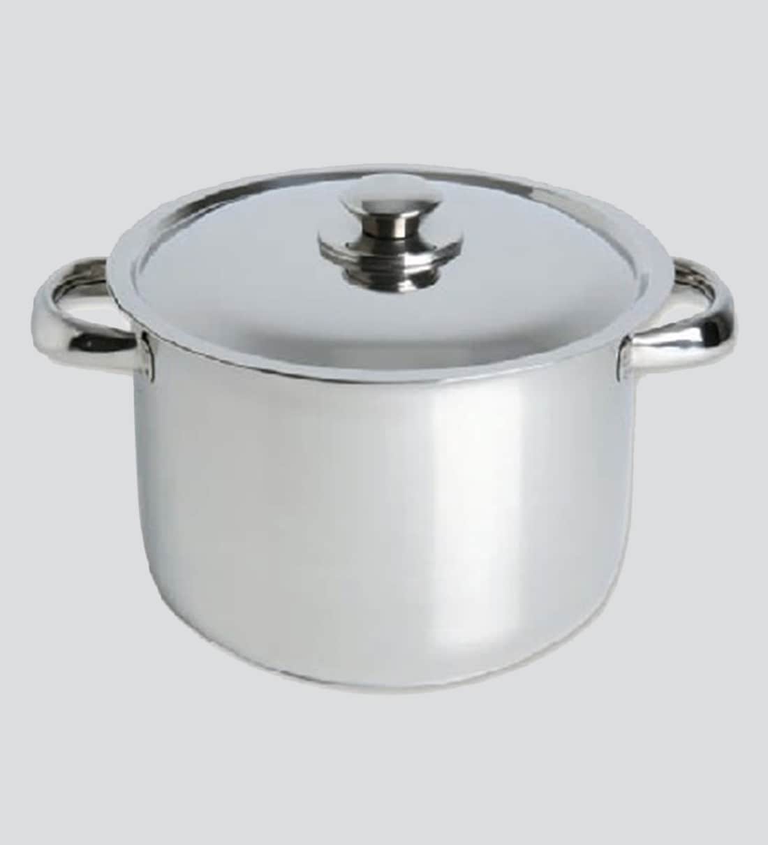 Buy Stainless Steel Stock Pot with Lid Eco-Inox - Cooking Pot Olla Inox ...