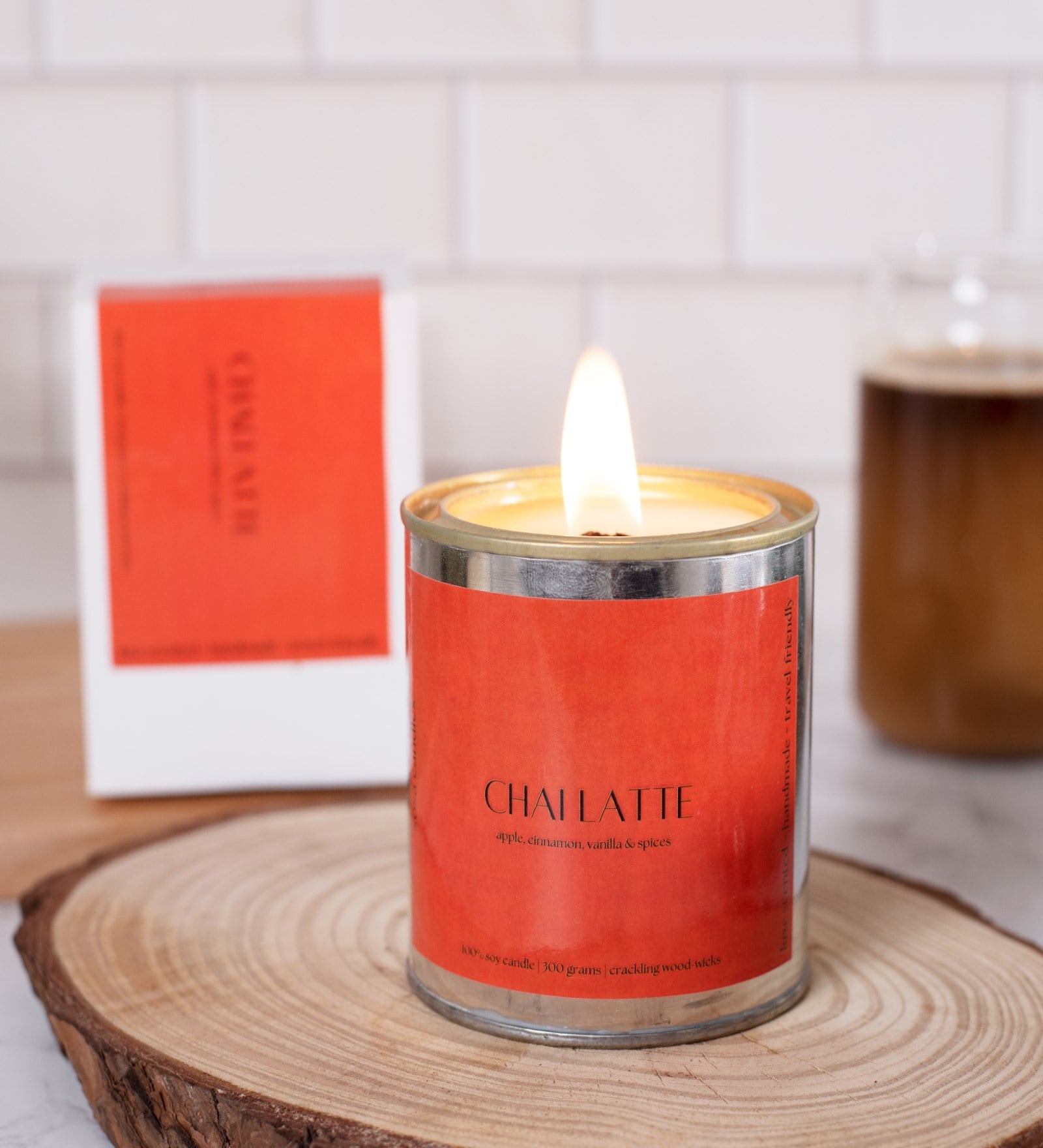 Buy Chai Latte White Soy Wax Scented Candle at 100% OFF by Sosa Candles ...