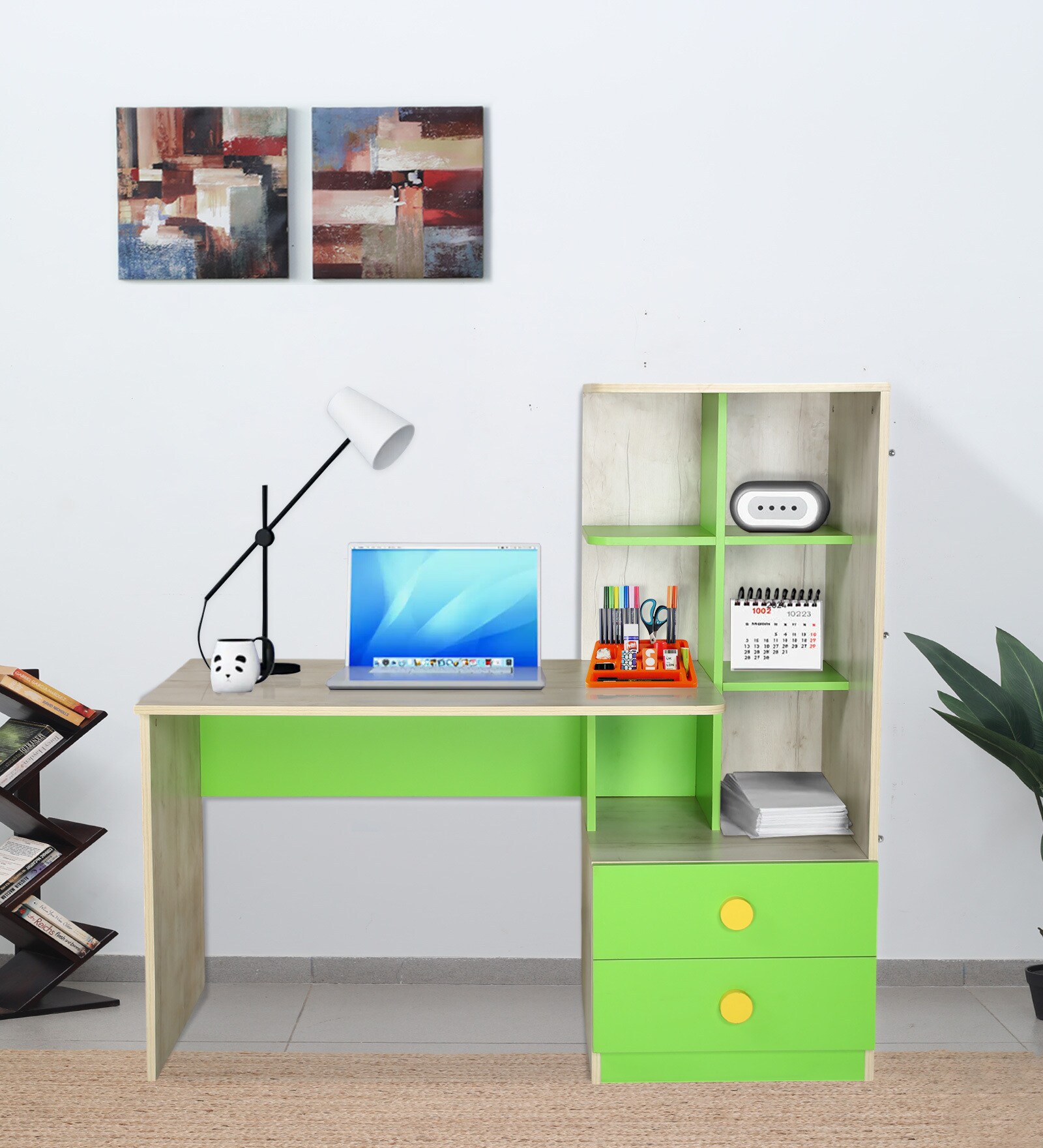 Buy Champion Kids Study Table in Green Colour at 7% OFF by Casacraft ...