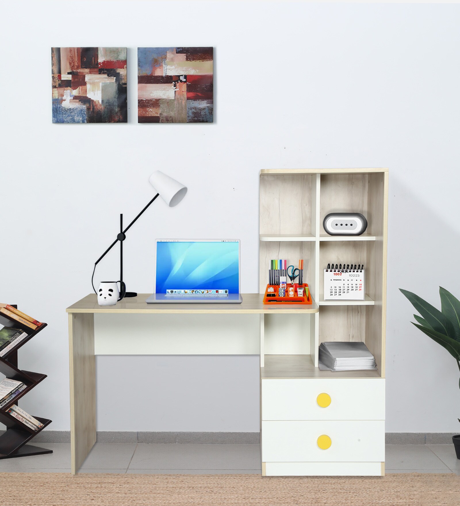 Buy Champion Kids Study Table in White Colour at 1% OFF by Casacraft ...