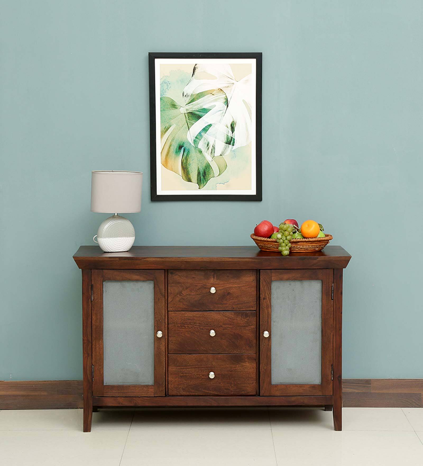 Buy Bregenz Sheesham Wood Book Case In Provincal Teak Finish at 33% OFF ...