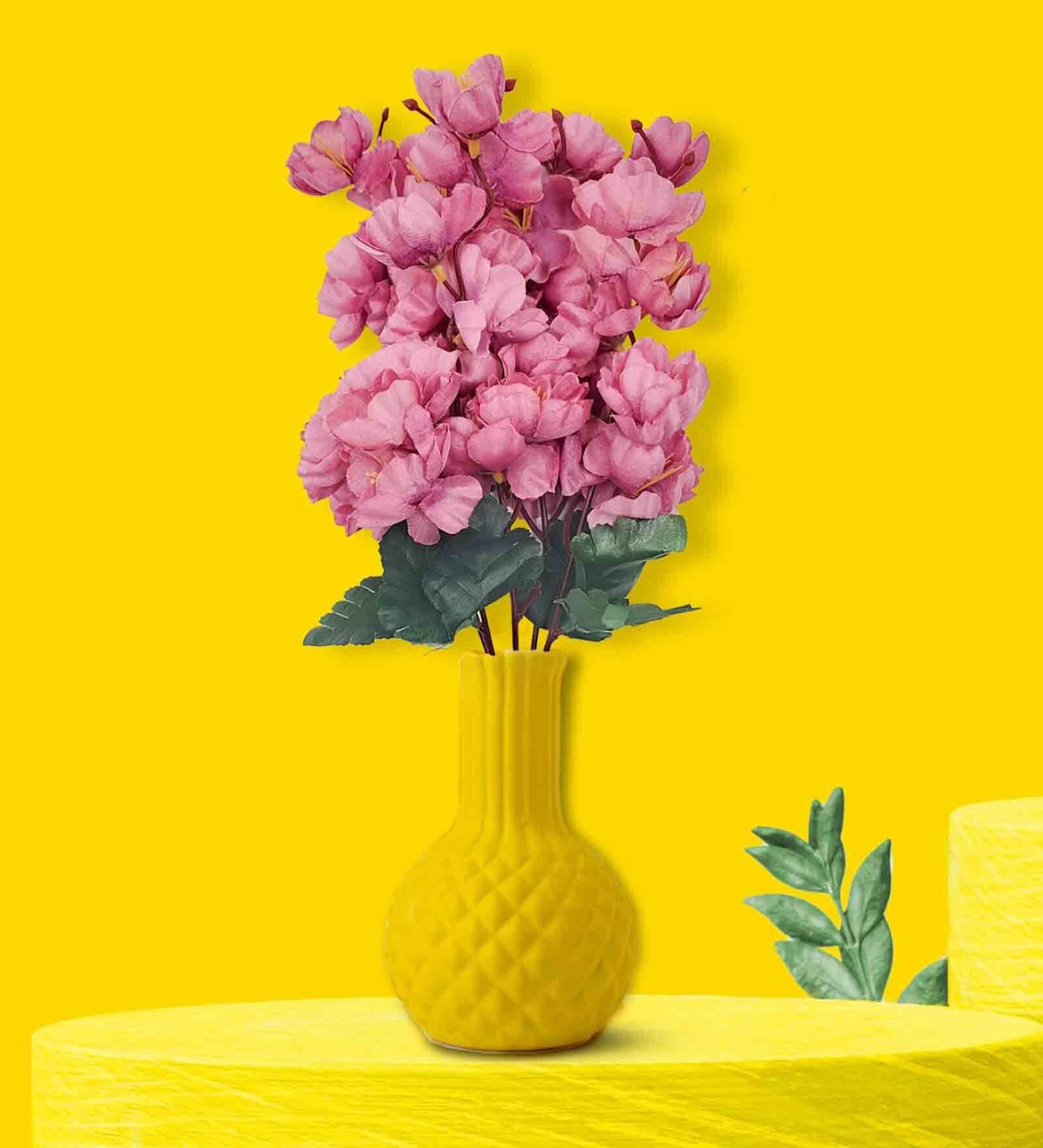 Buy Cherry Blossom Lavender Plastic Artificial Flower at 33% OFF by ...