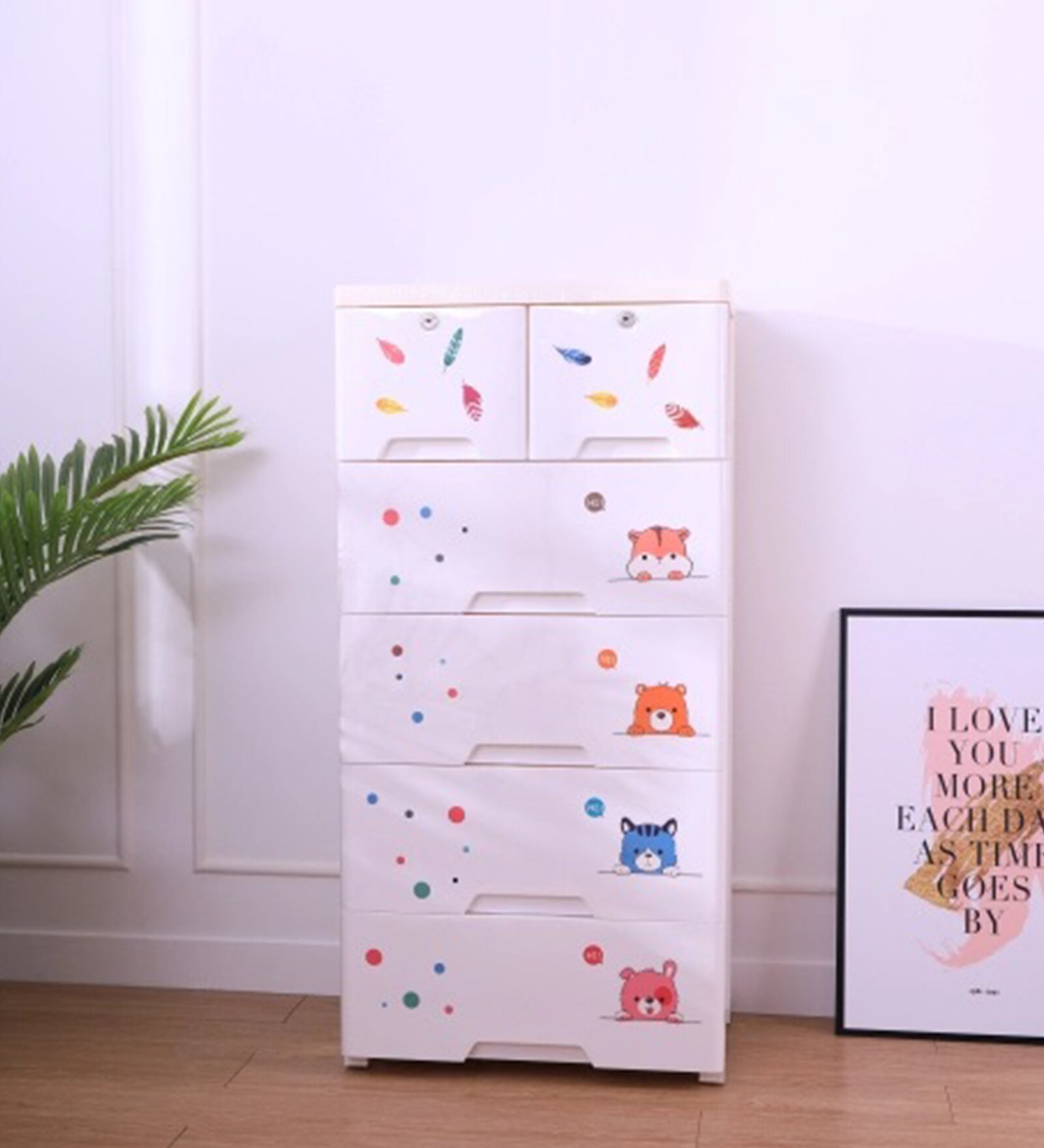 Buy Chest Of Drawers For Kids In Multicolor Colour at 20% OFF by The ...