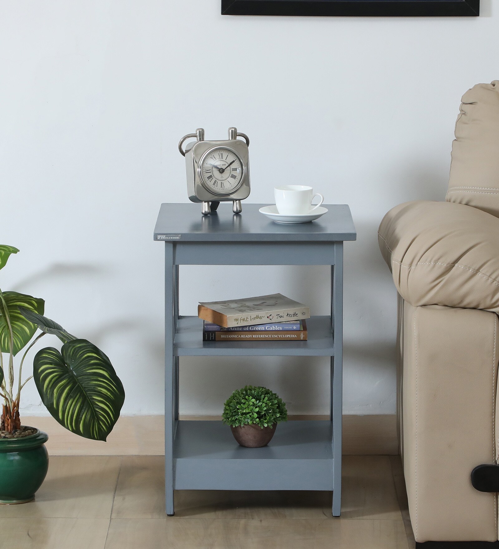 Buy Christly End Table In Grey Finish at 31% OFF by Flywood | Pepperfry