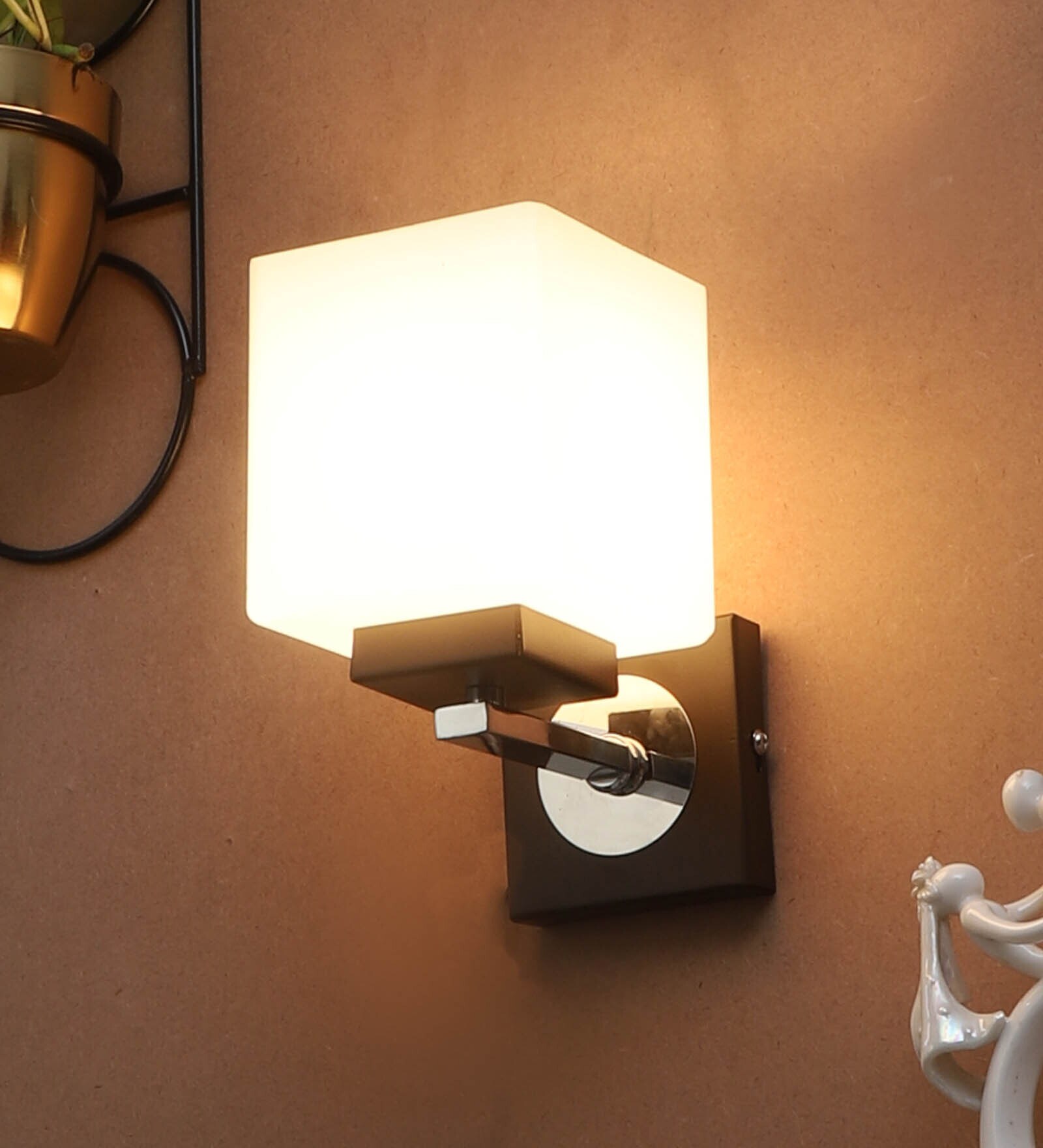 Buy Chrome Mild Steel Wall Light by LeArc Designer Lighting at 13% OFF ...