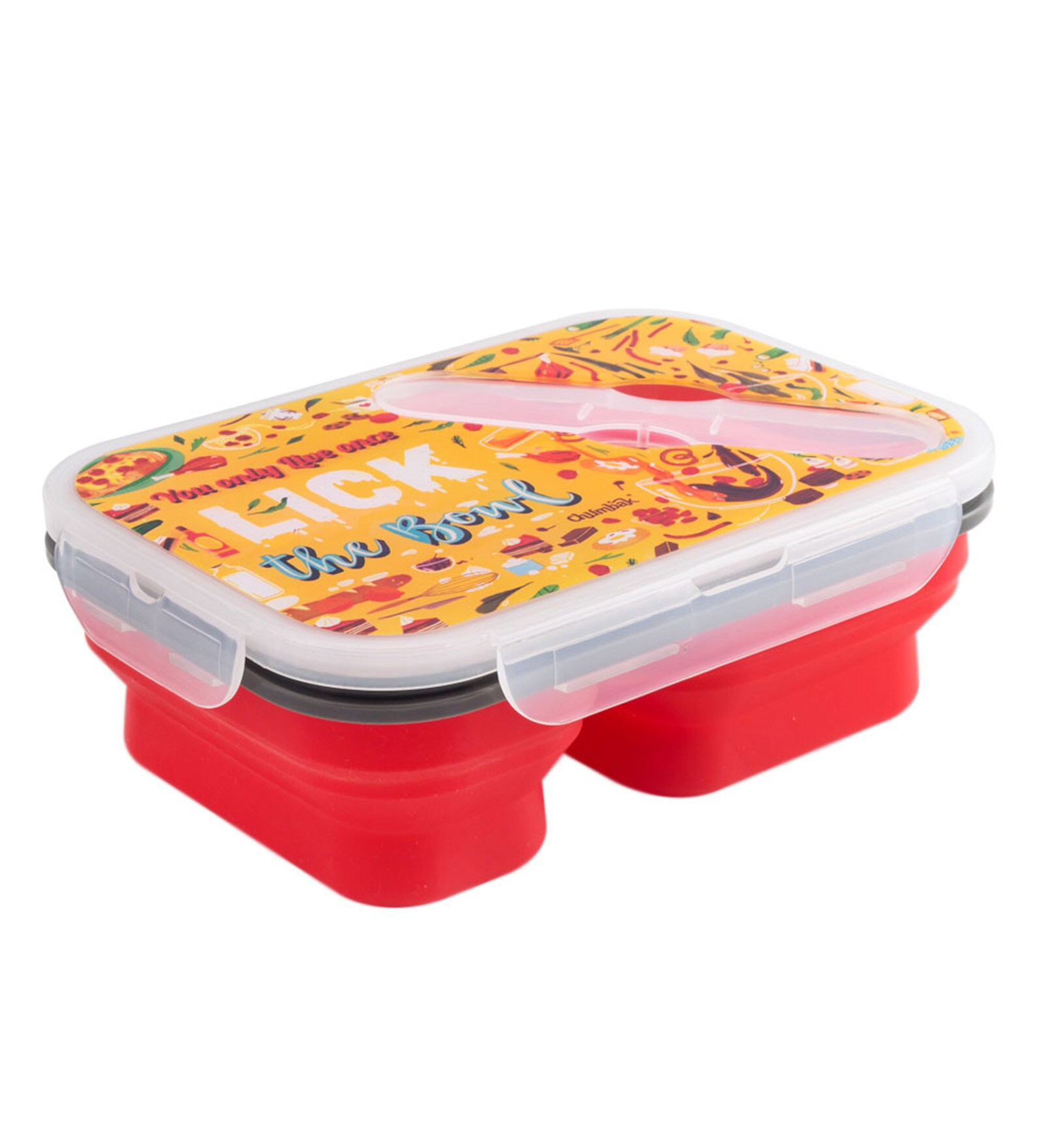 Buy Chumbak Lick Smacking Multicolour Silicone & BPA Free Polypropylene ...