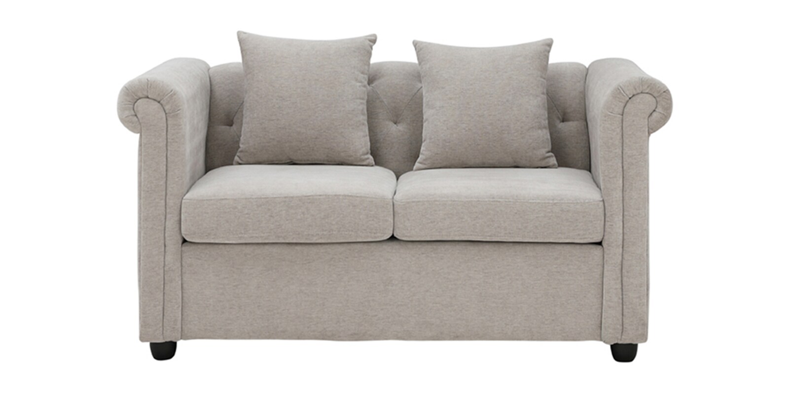 Buy Christa Fabric 2 Seater Sofa In Beige Colour at 33% OFF by Index ...