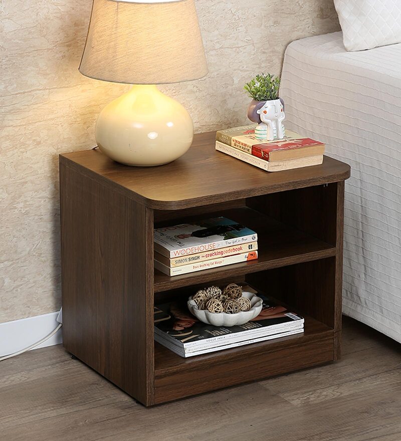 Buy Chika Night Stands in Bali Oak Dark Finish by Atmosphere Online ...