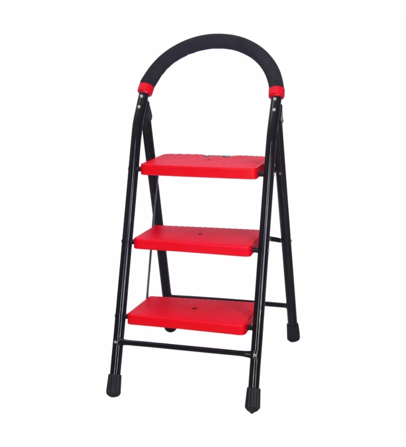 Buy Cipla Plast Super Milano Steel & Plastic 3 Steps 3.4 FT Folding ...