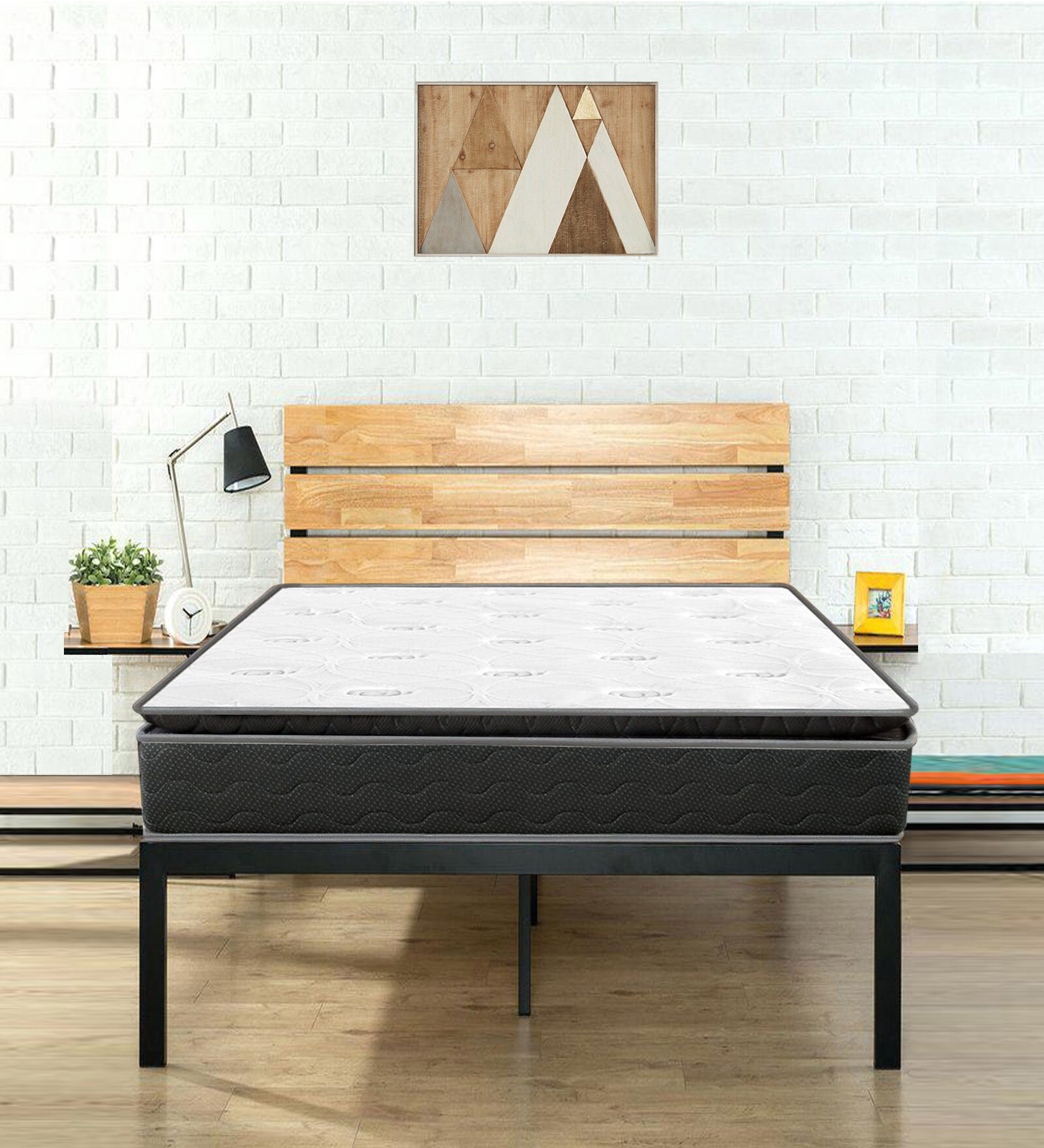 Buy Altus P+ 8 Inches Single (75x36) Pocket Spring & PU Foam Mattress ...
