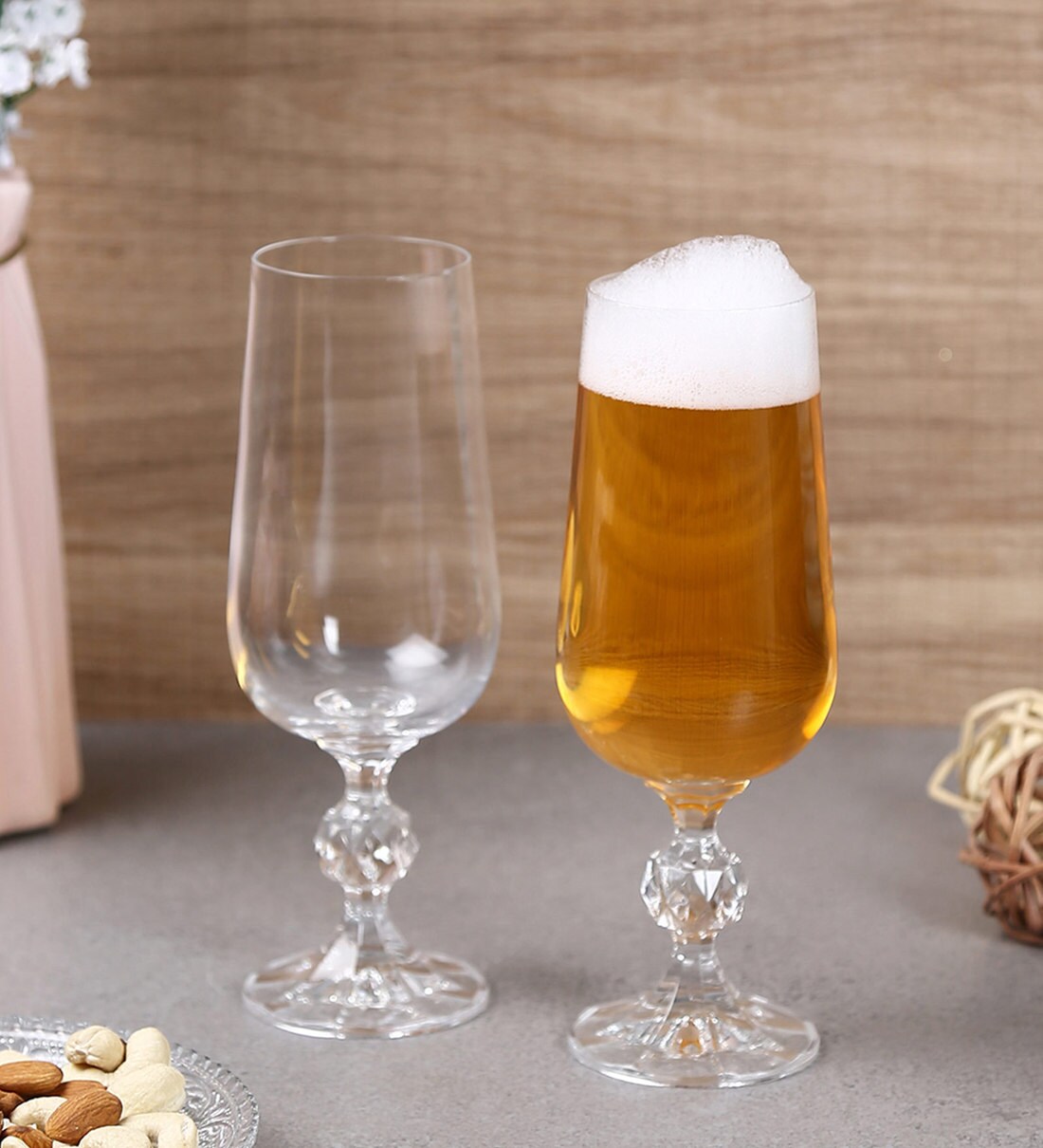 Buy Claudia 280ml (Set of 6) Wine Glass at 20% OFF by Bohemia crystal | Pepperfry