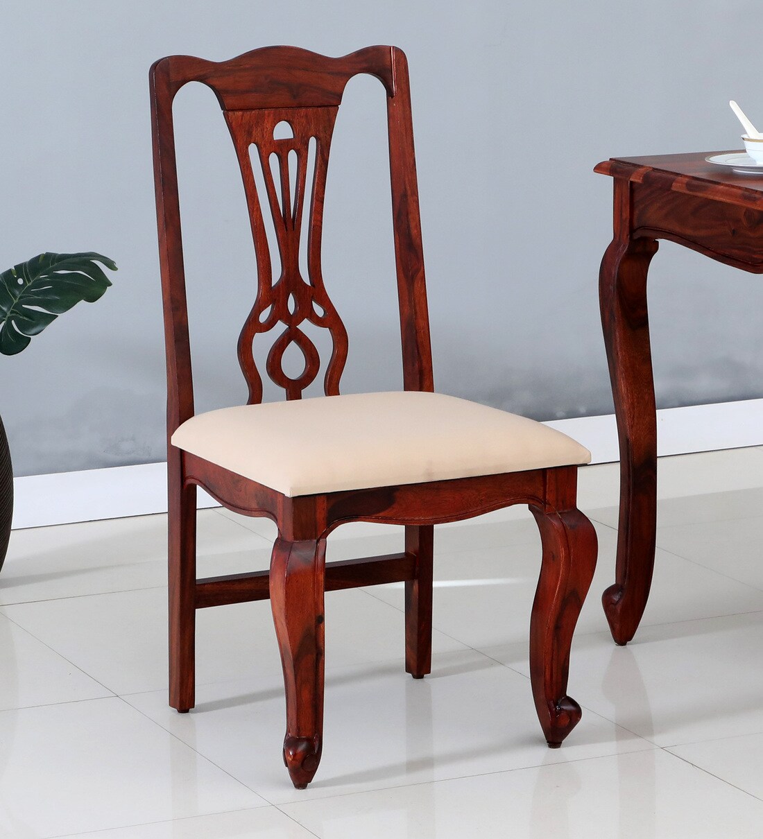 Buy Clifford Solid Wood Dining Chair (Set Of 2) In Scratch Resistant ...