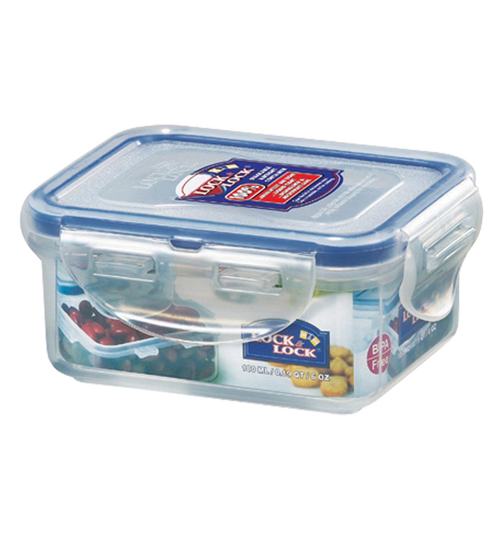 Buy Classic 180Ml Transparent Plastic Airtight Food Storage Container ...