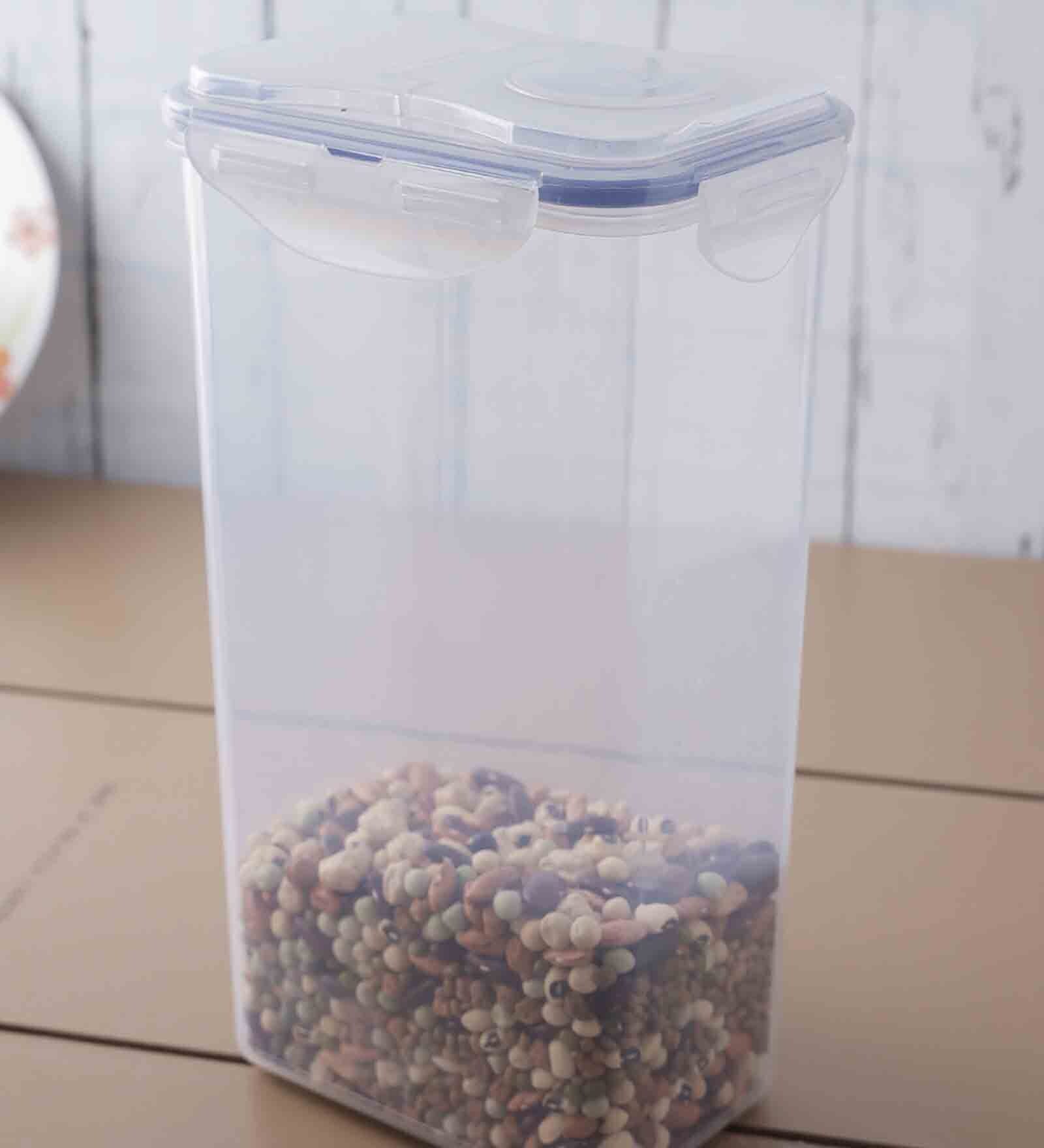 Buy Classic 2.4 Litres Transparent Plastic Airtight Food Storage ...