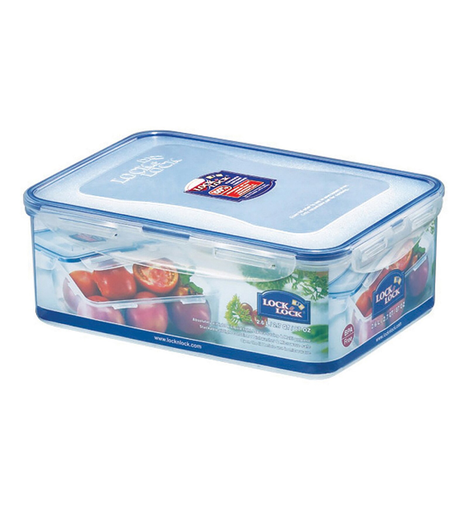 Buy Classic 2.6 Litres Transparent Plastic Airtight Food Storage ...