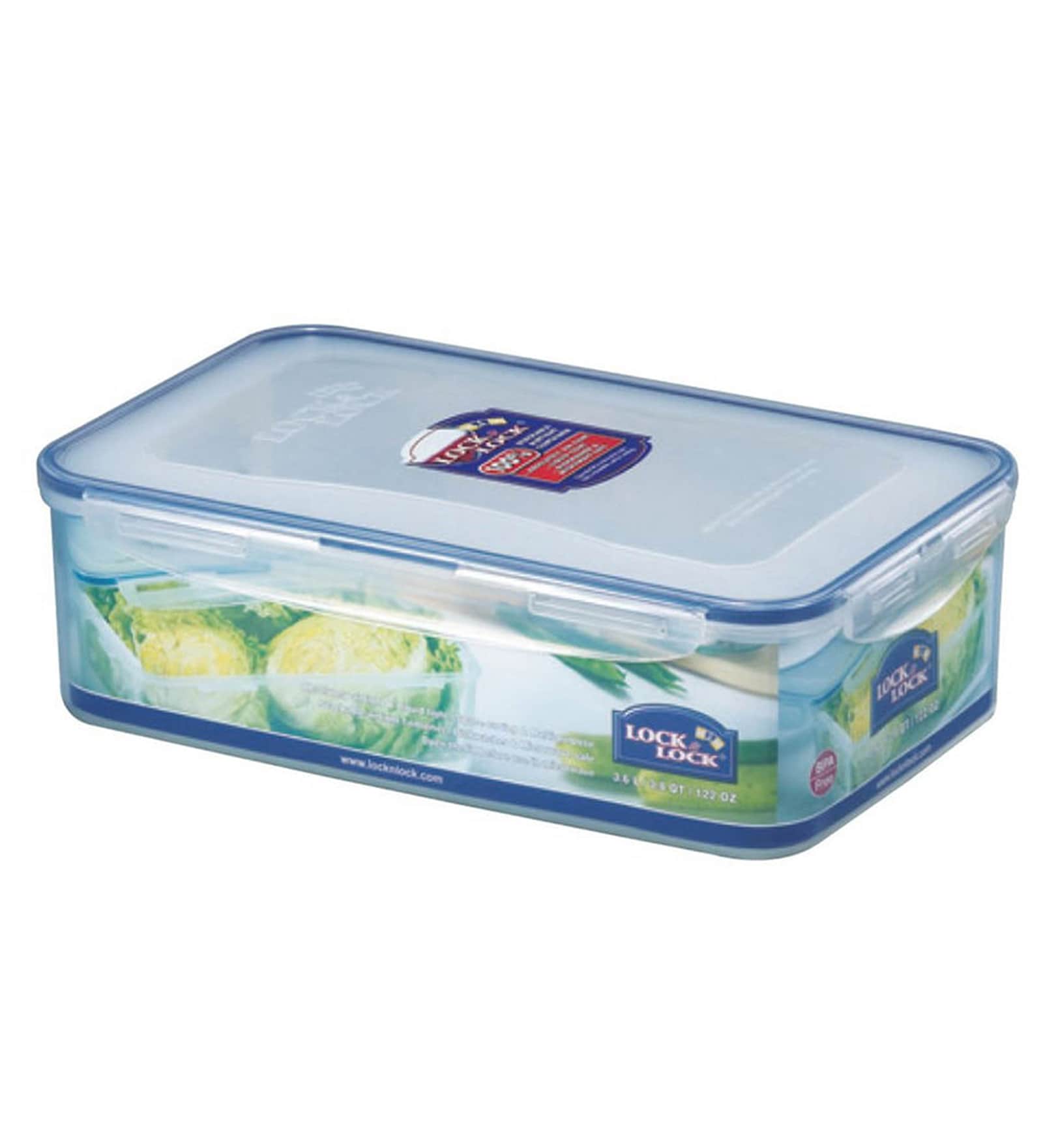 Buy Classic 3.6 Litres Transparent Plastic Airtight Food Storage ...